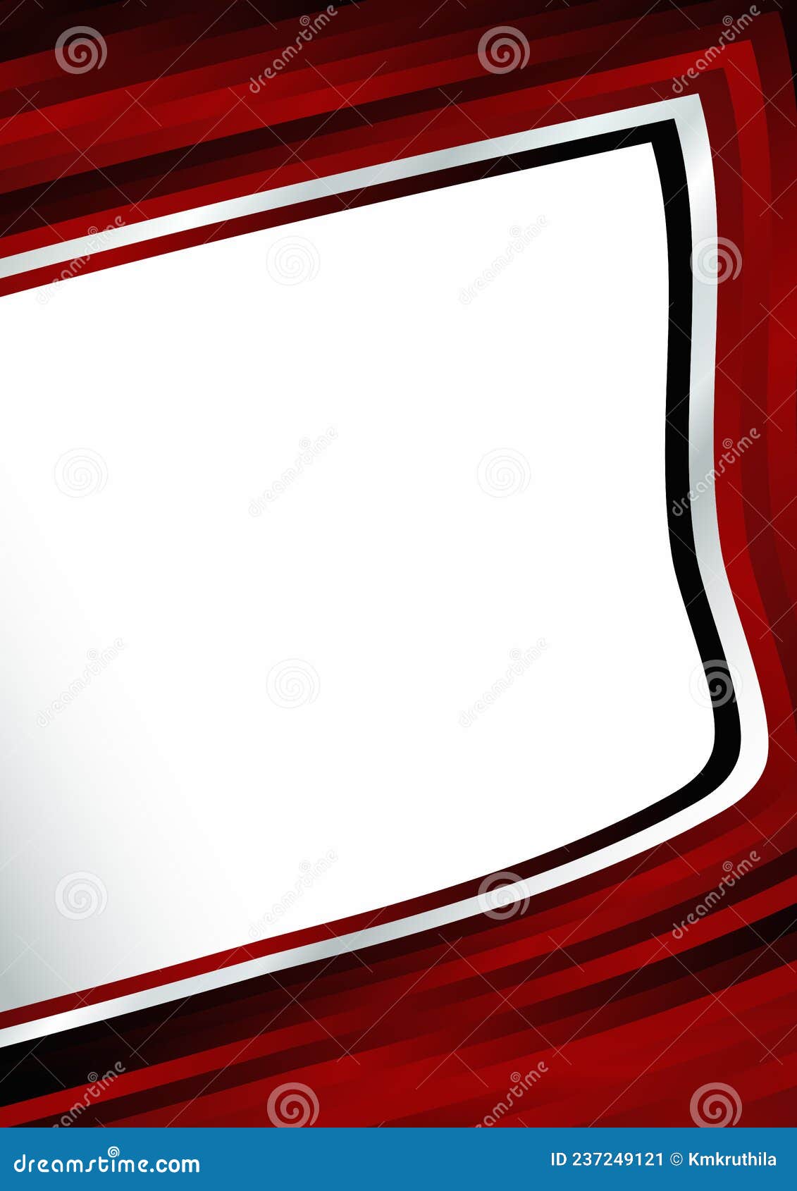 Red and Black Frame Background with Space for Your Text Beautiful ...