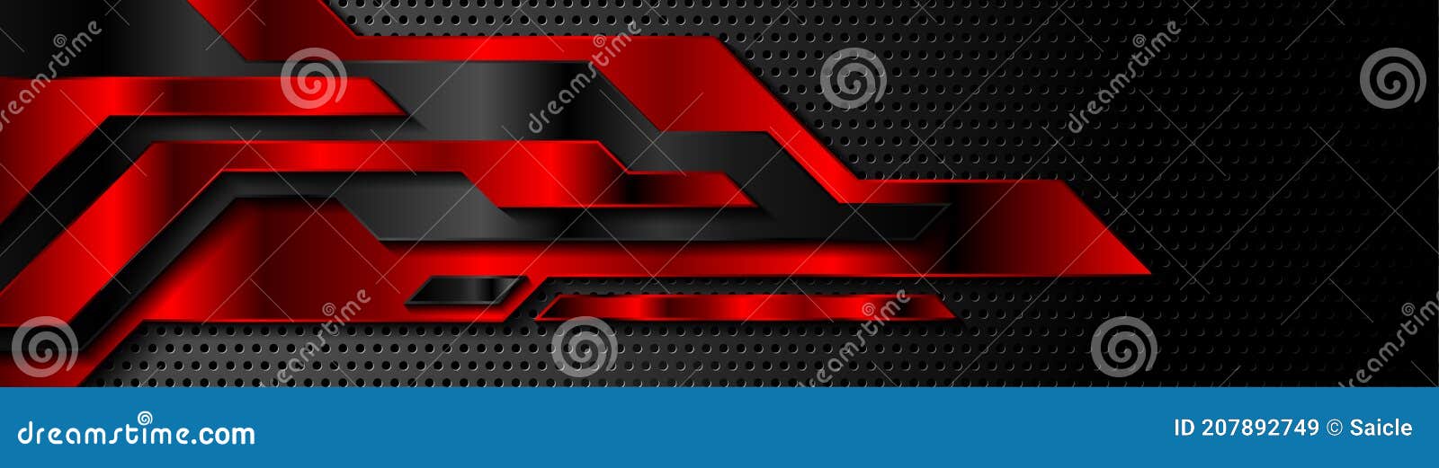 Red And Black Futuristic Abstract Technology Background Royalty-Free ...