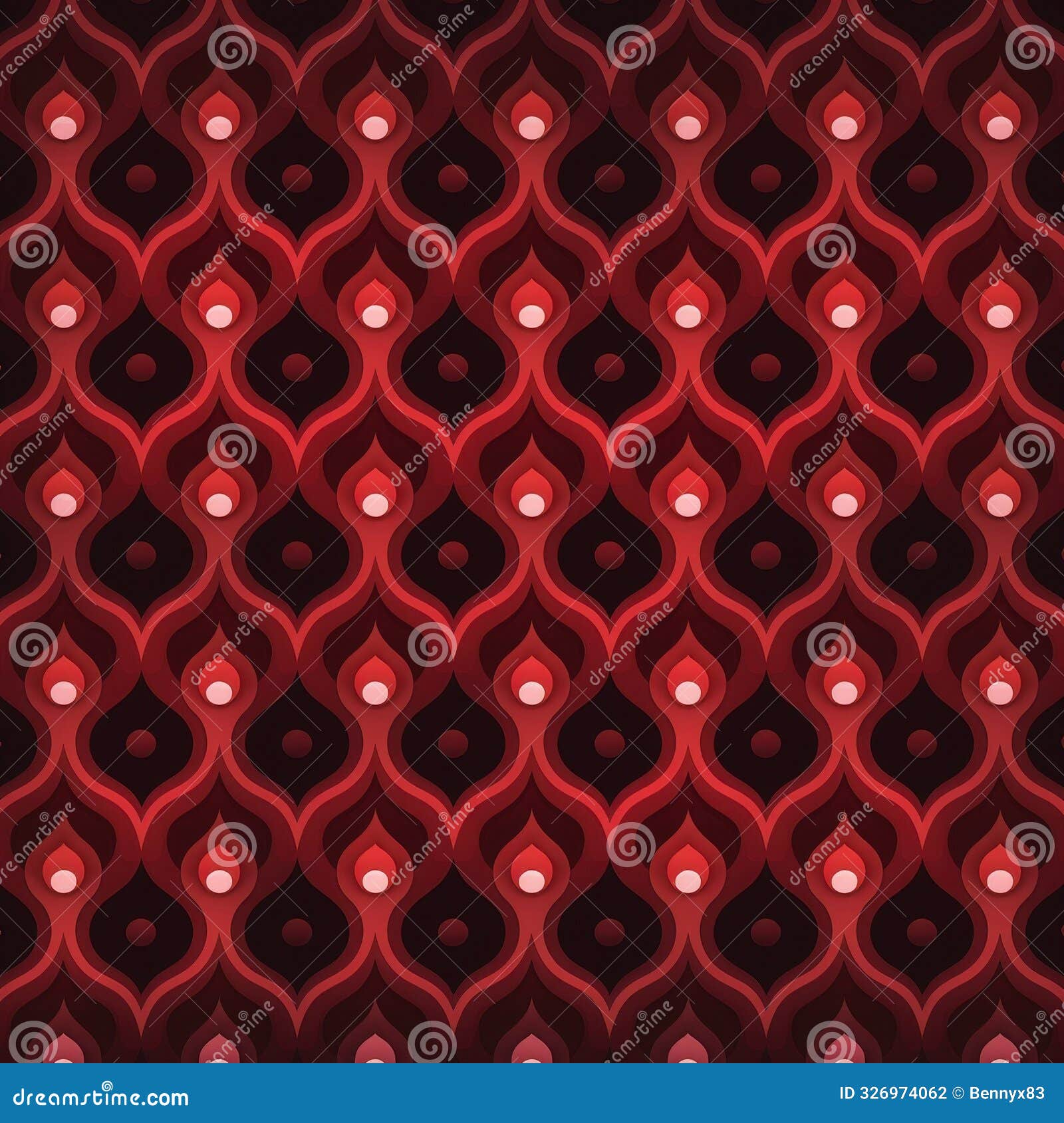 Red and Black Geometric Pattern Background Stock Illustration ...