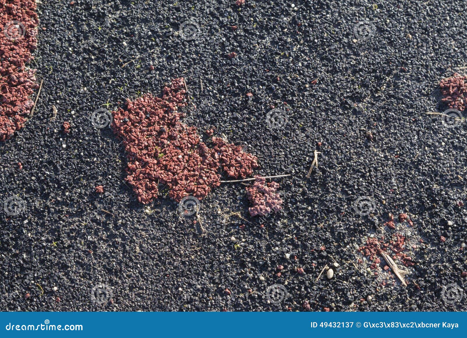 Red and Black Ground Texture Stock Image - Image of effect, detail ...