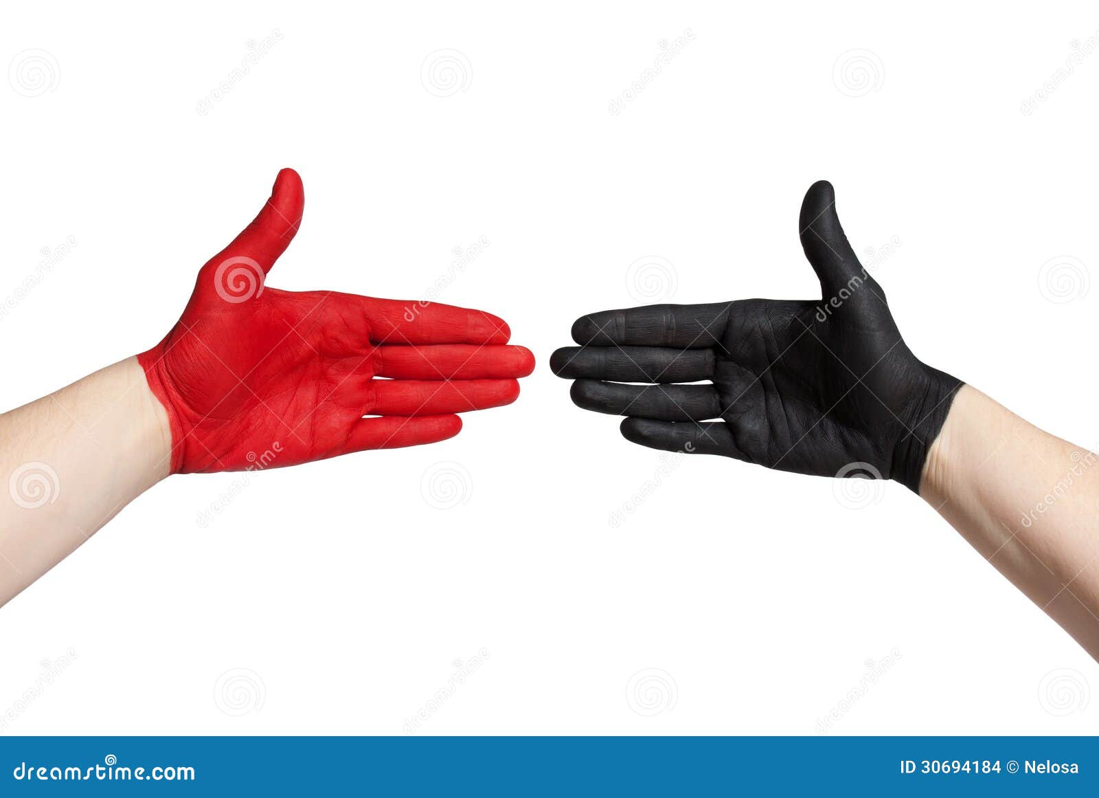 Red and black handshake stock photo. Image of hands, government - 30694184