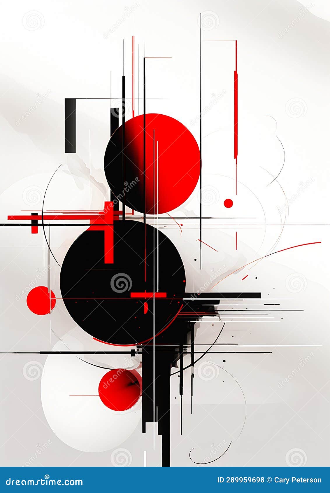 Red and Black Ink Design stock illustration. Illustration of mystery ...