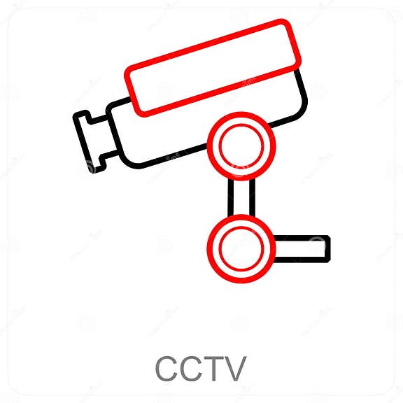 CCTV stock illustration. Illustration of design, icon - 338446794