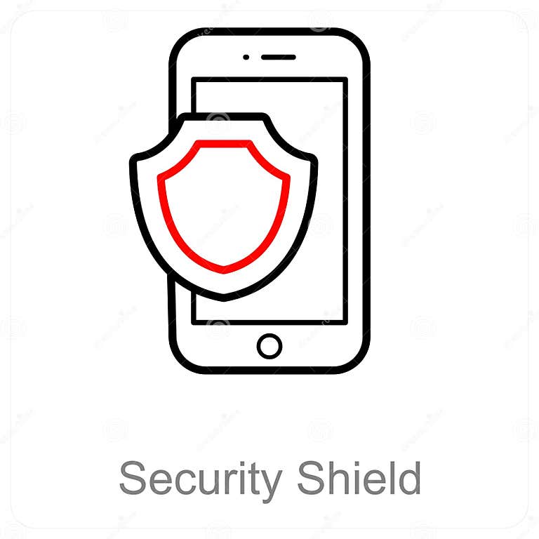 Security Shield stock illustration. Illustration of design - 338446862