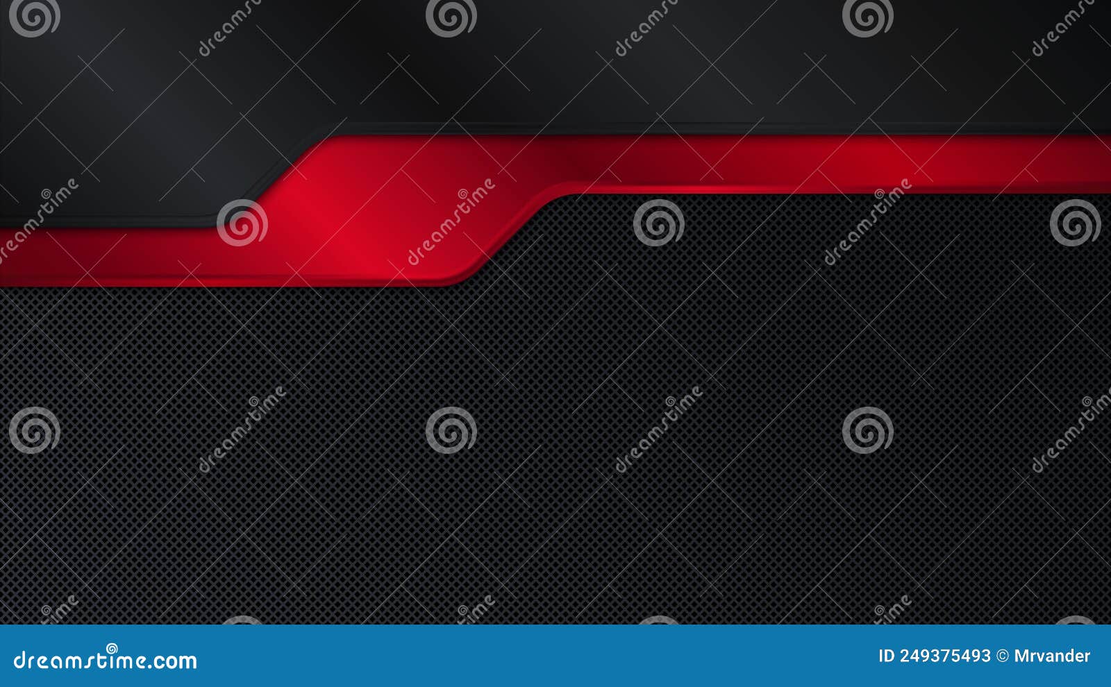 Red and Black Metal Background. Abstract Vector Illustration Stock ...
