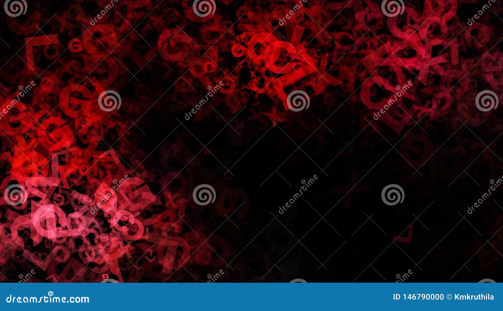 Red Black Pattern Background Beautiful Elegant Illustration Graphic Art ...