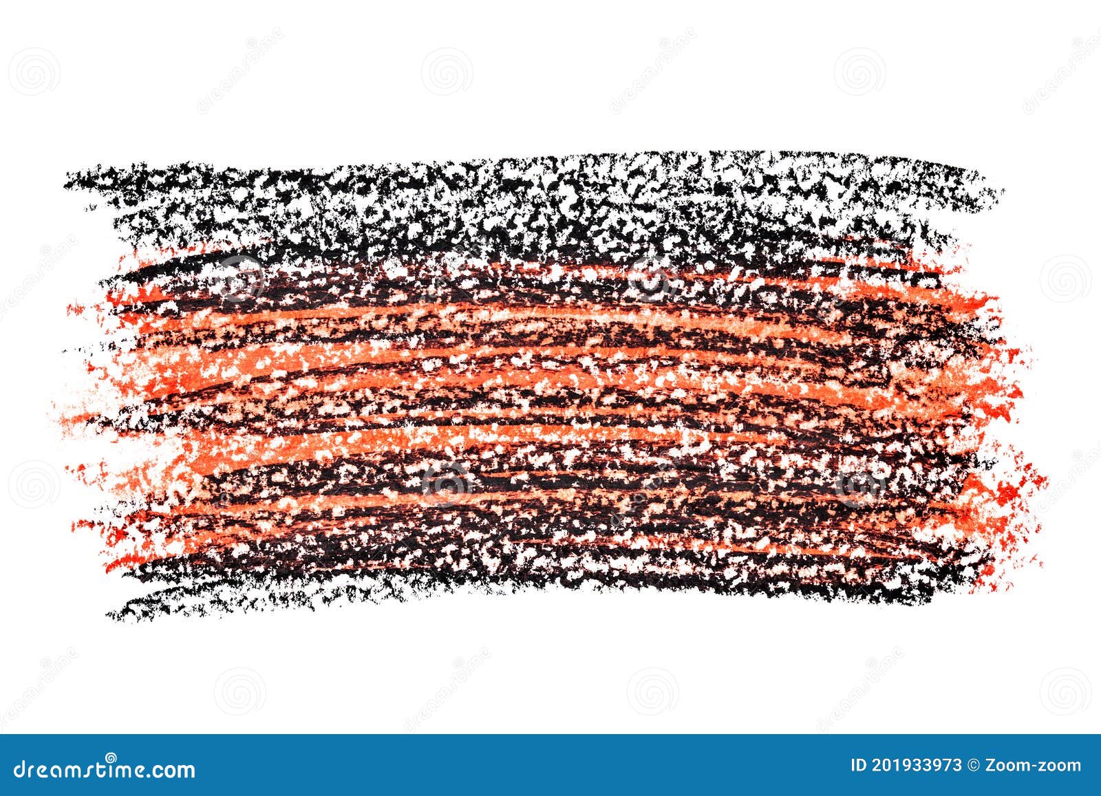 Red Black Rectangle by Crayon Stock Image - Image of frame, lines ...