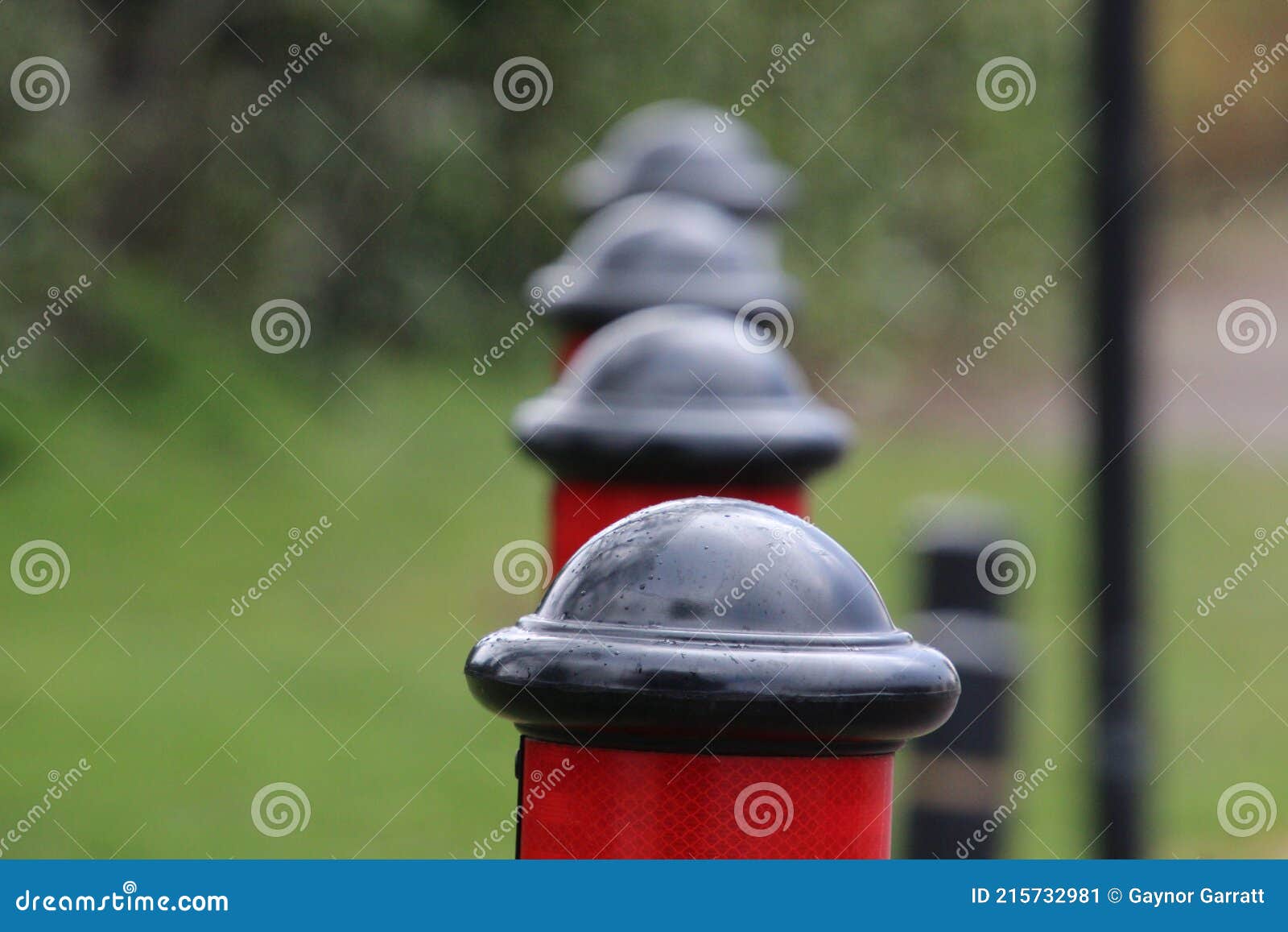 Red and black reflectors stock image. Image of reflector - 215732981