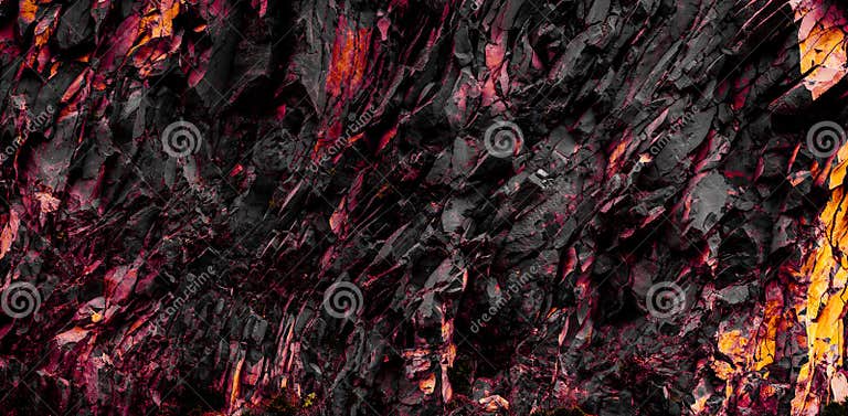 Red and Black Rock Texture - Abstract Stone Background Stock Photo ...