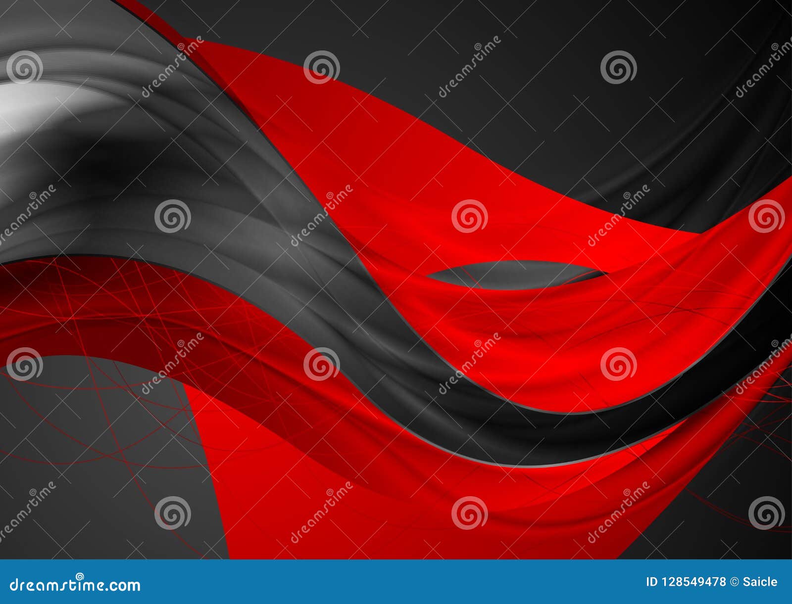 Red Black Shiny Glossy Waves Abstract Background Stock Vector ... Red Black Shiny Glossy Waves Abstract Background Stock Vector ...