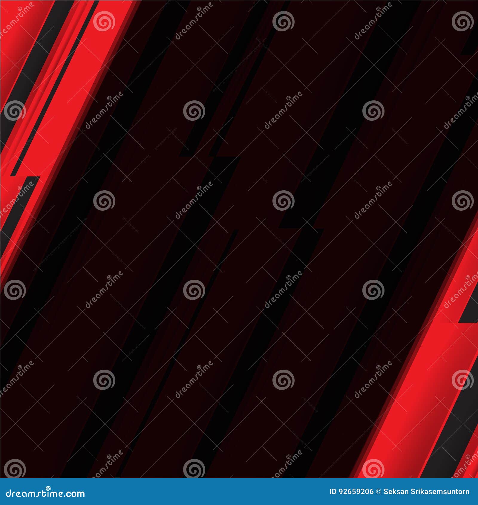 Red and Black Sunburst Background Stock Vector - Illustration of luxury ...