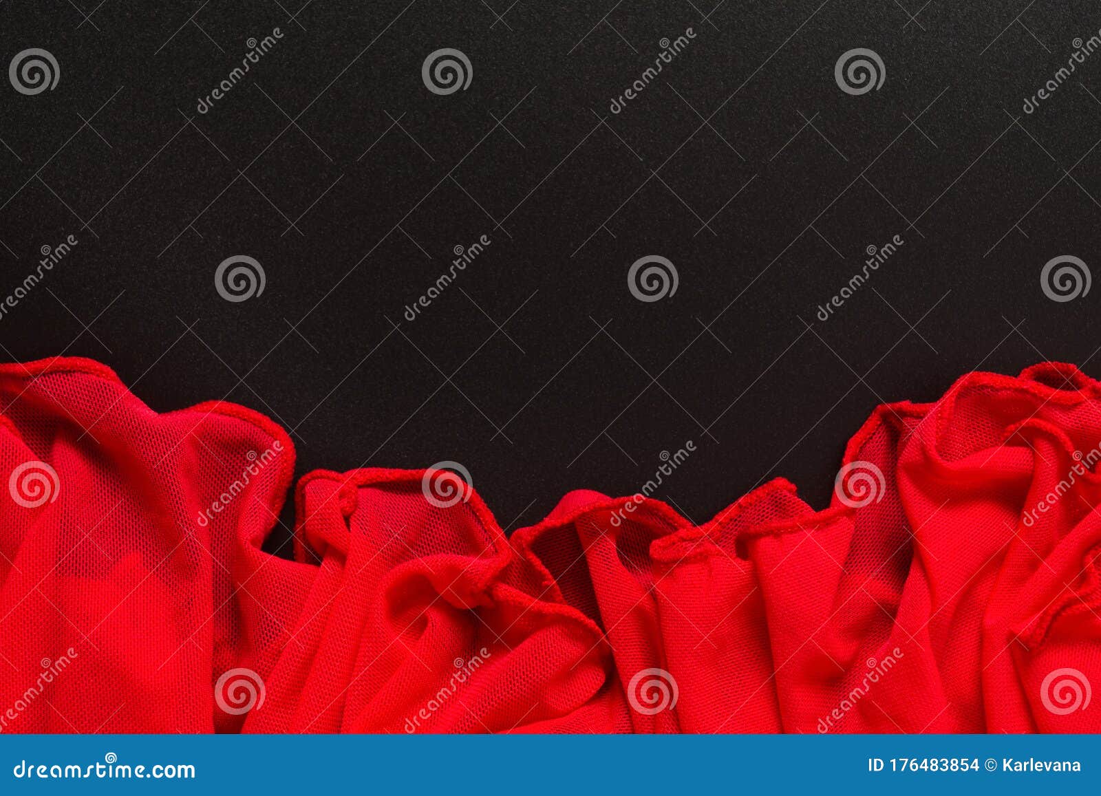 Red and Black Textile Romantic Fabric Design Background. Passion in ...