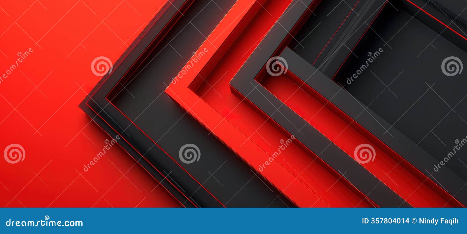 Red and Black Triangle Business Frame Background Stock Illustration ...