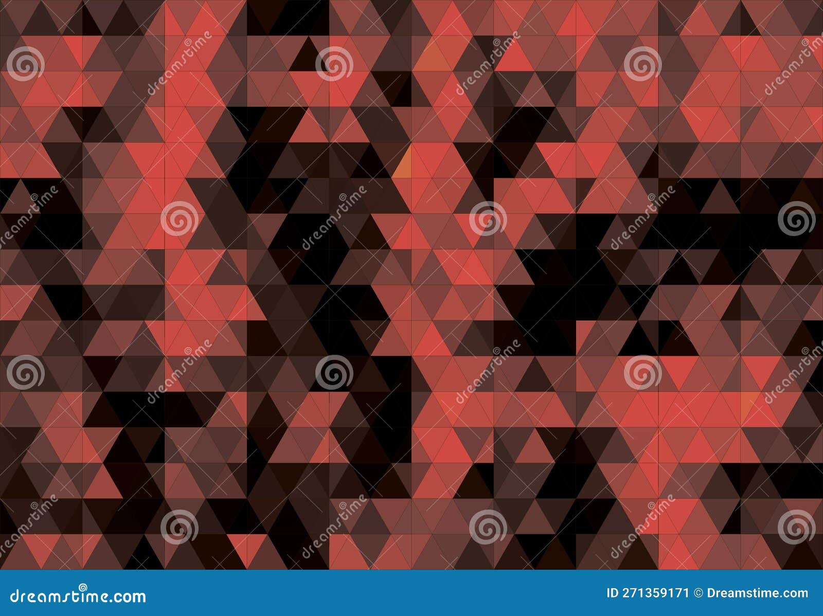 Red Black from Triangles Abstract Image Digital Vector Background Stock Illustration ...