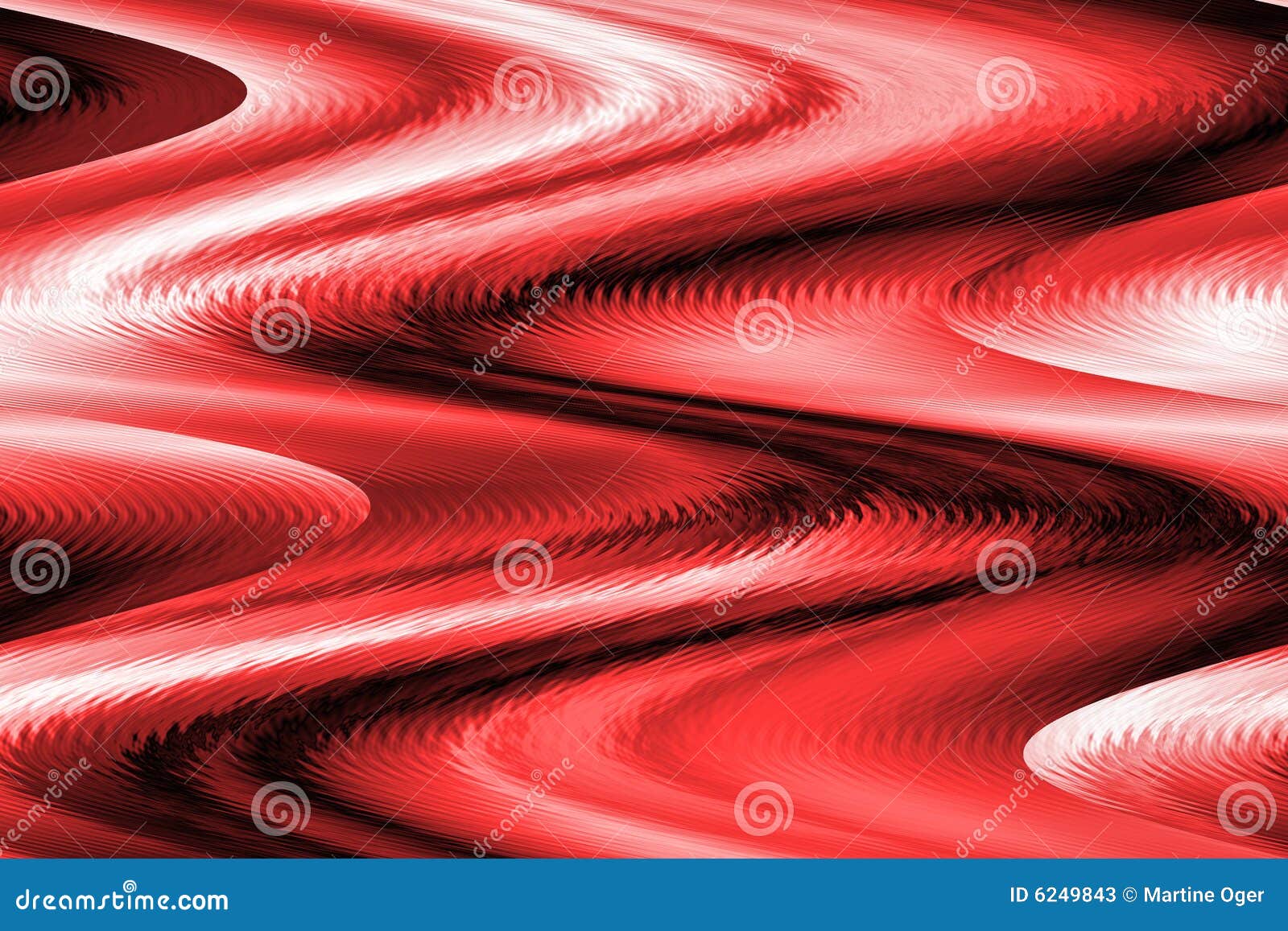 Red and Black Waves Pattern Stock Illustration - Illustration of waves ...