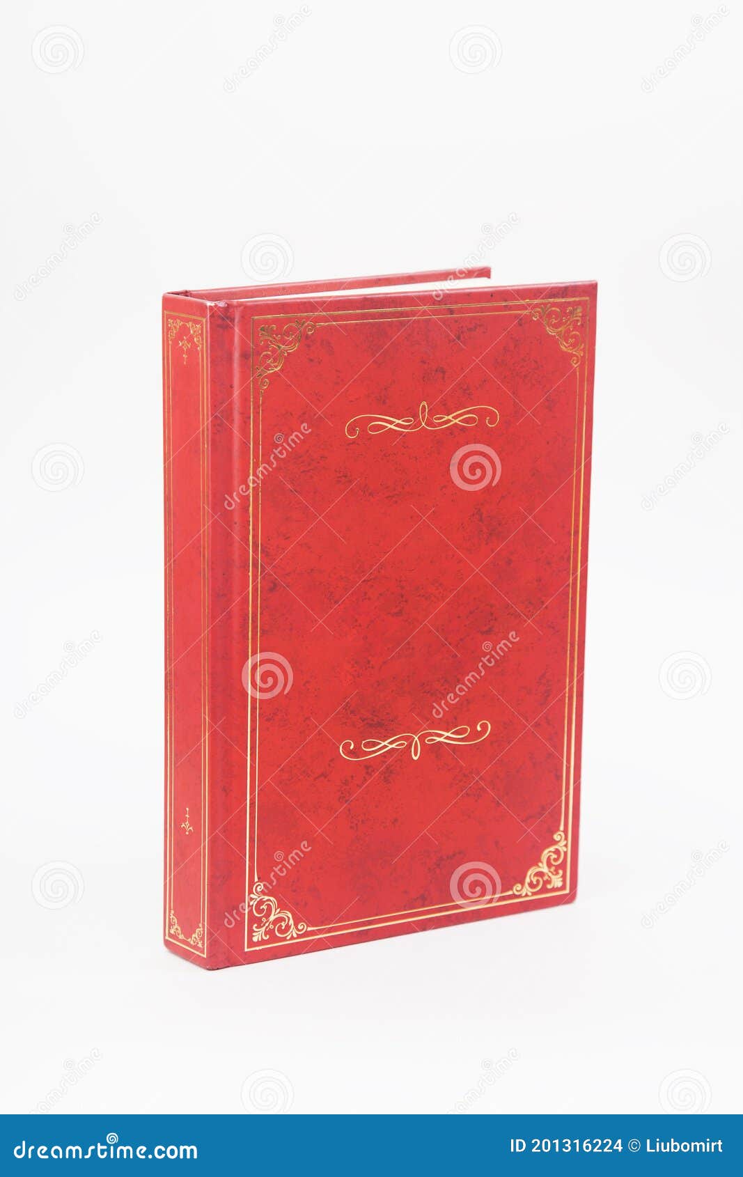 Red blank book cover stock photo. Image of hardcover - 201316224