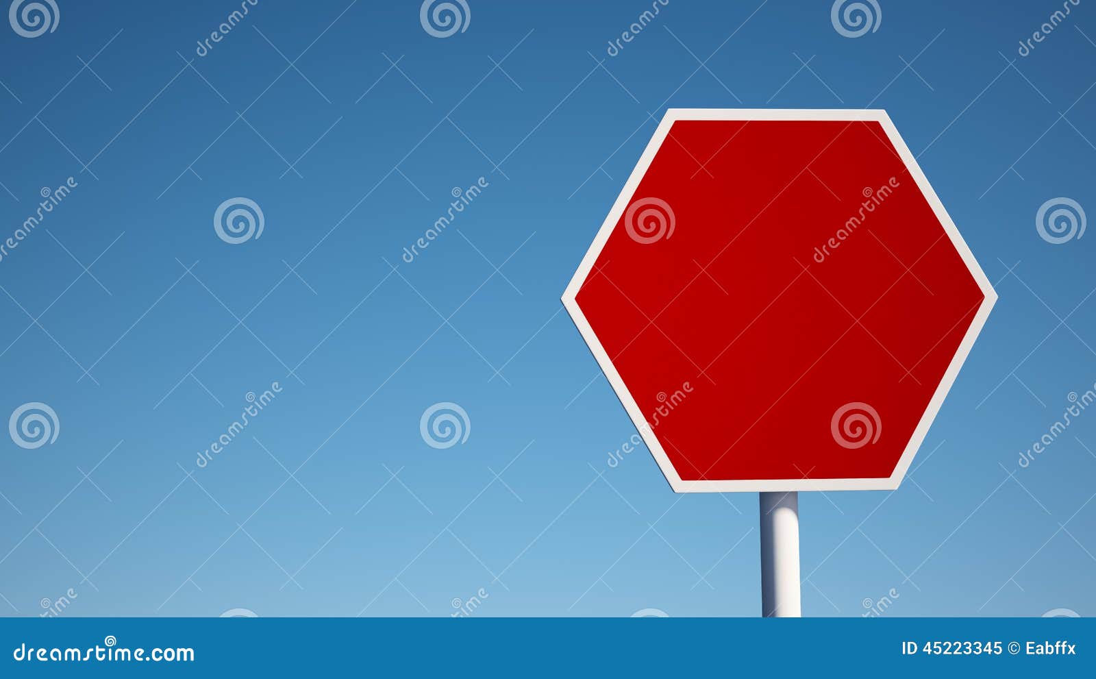 Red Blank Sign with Clipping Path Stock Illustration - Illustration of ...