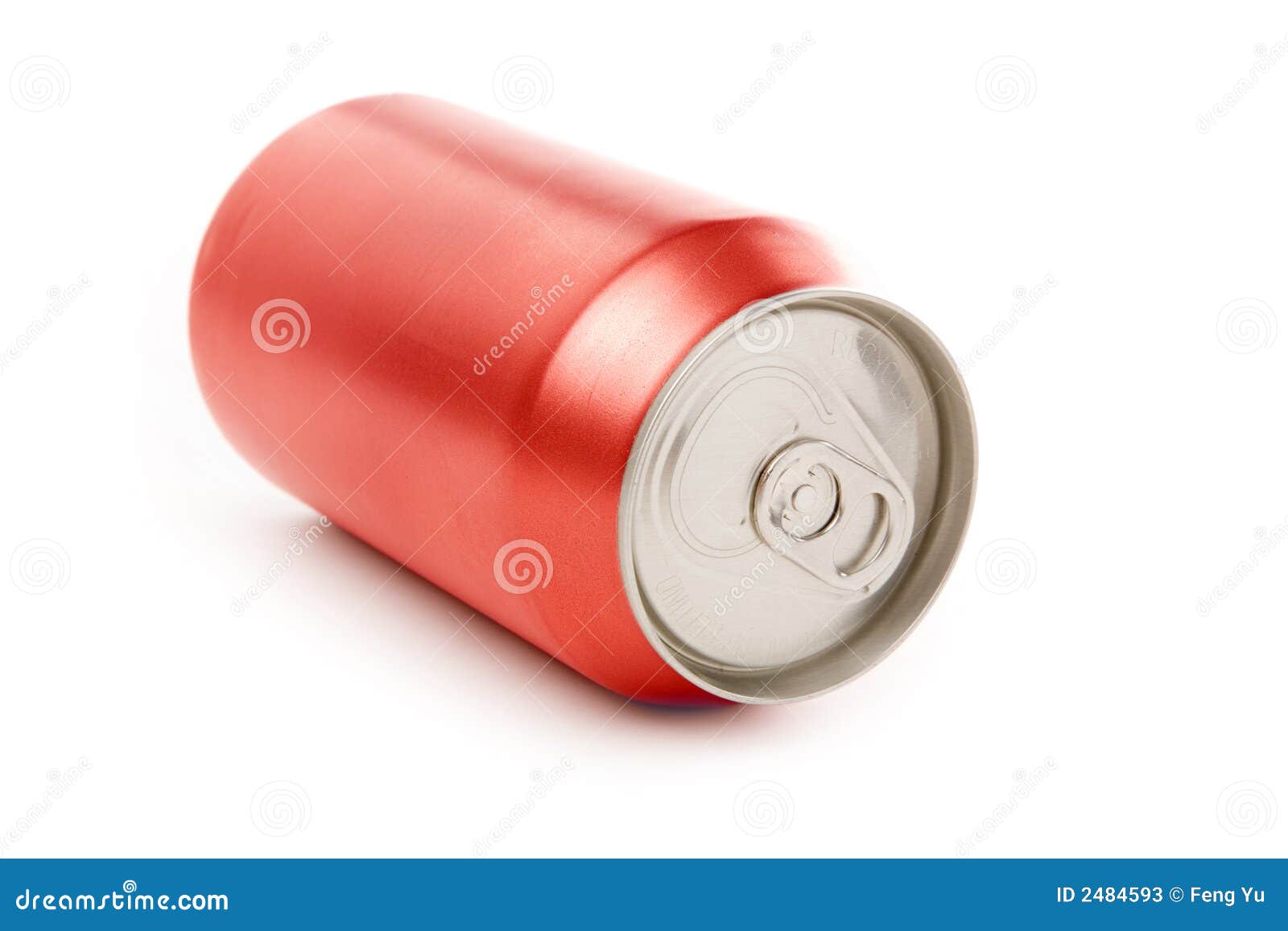 Blank Red Soda Can