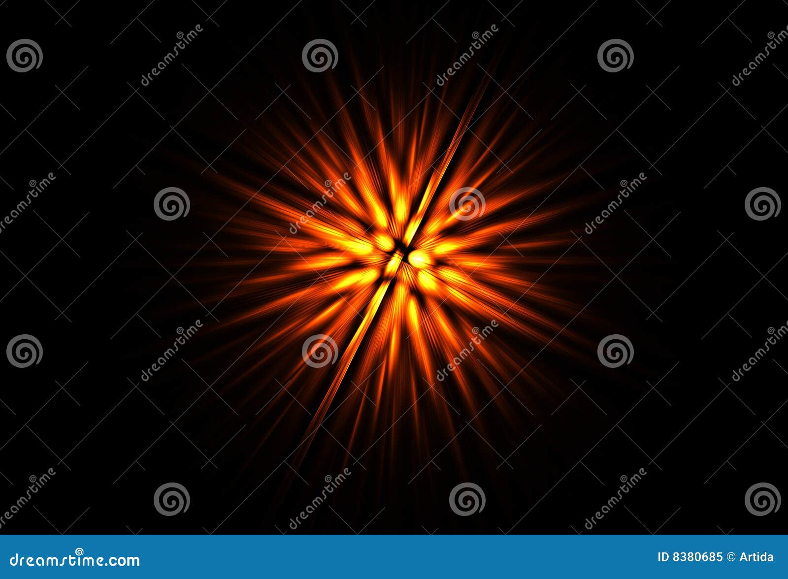 Red blast stock illustration. Illustration of flow, blast - 8380685