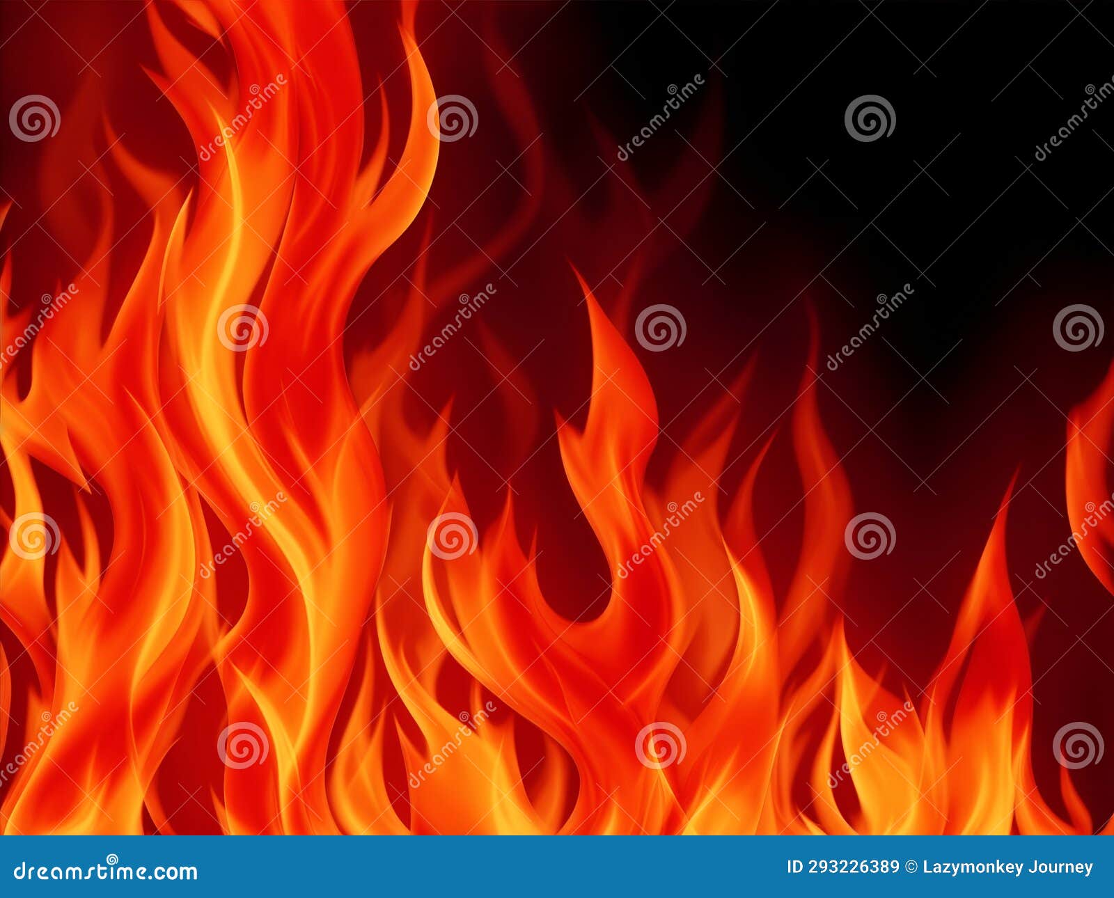 Red Blaze Fire Flame Texture Background Stock Illustration ...