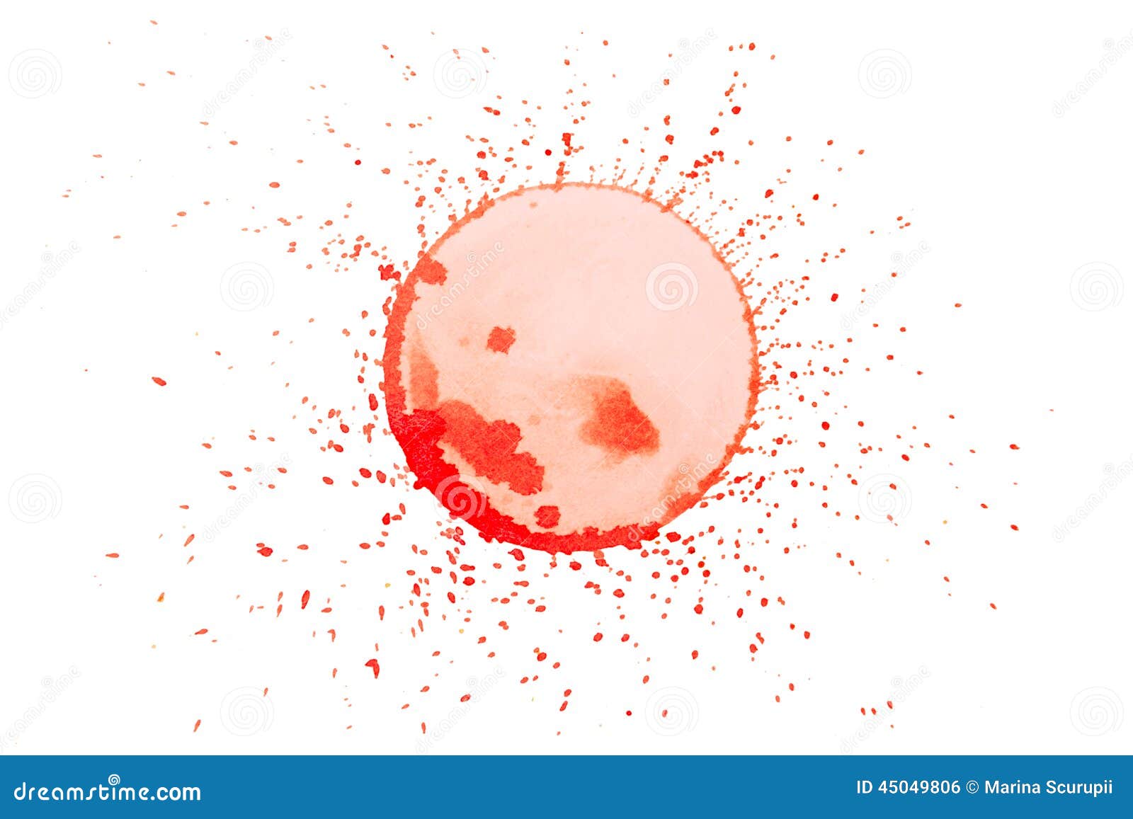 Red blob stock photo. Image of watercolor, backgrounds - 45049806