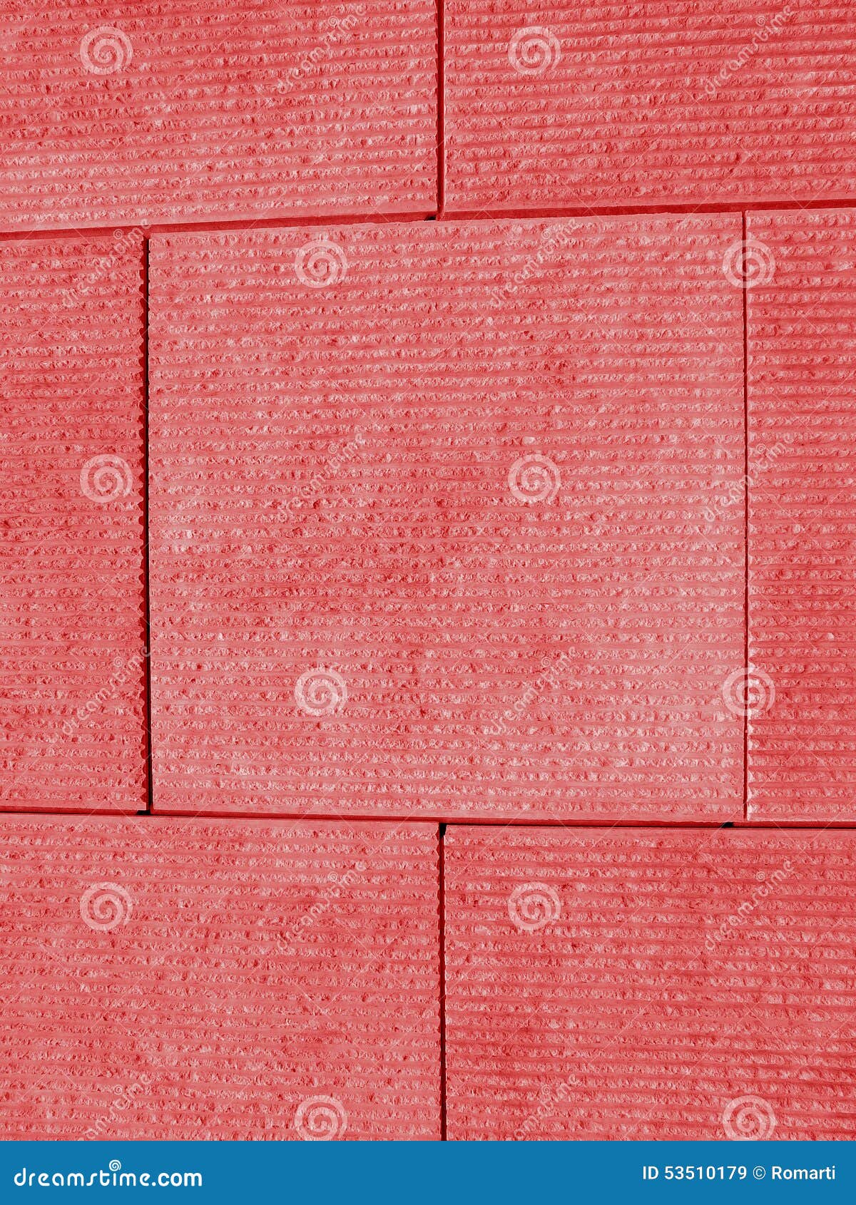 Red Block Wall stock image. Image of pattern, digital - 53510179