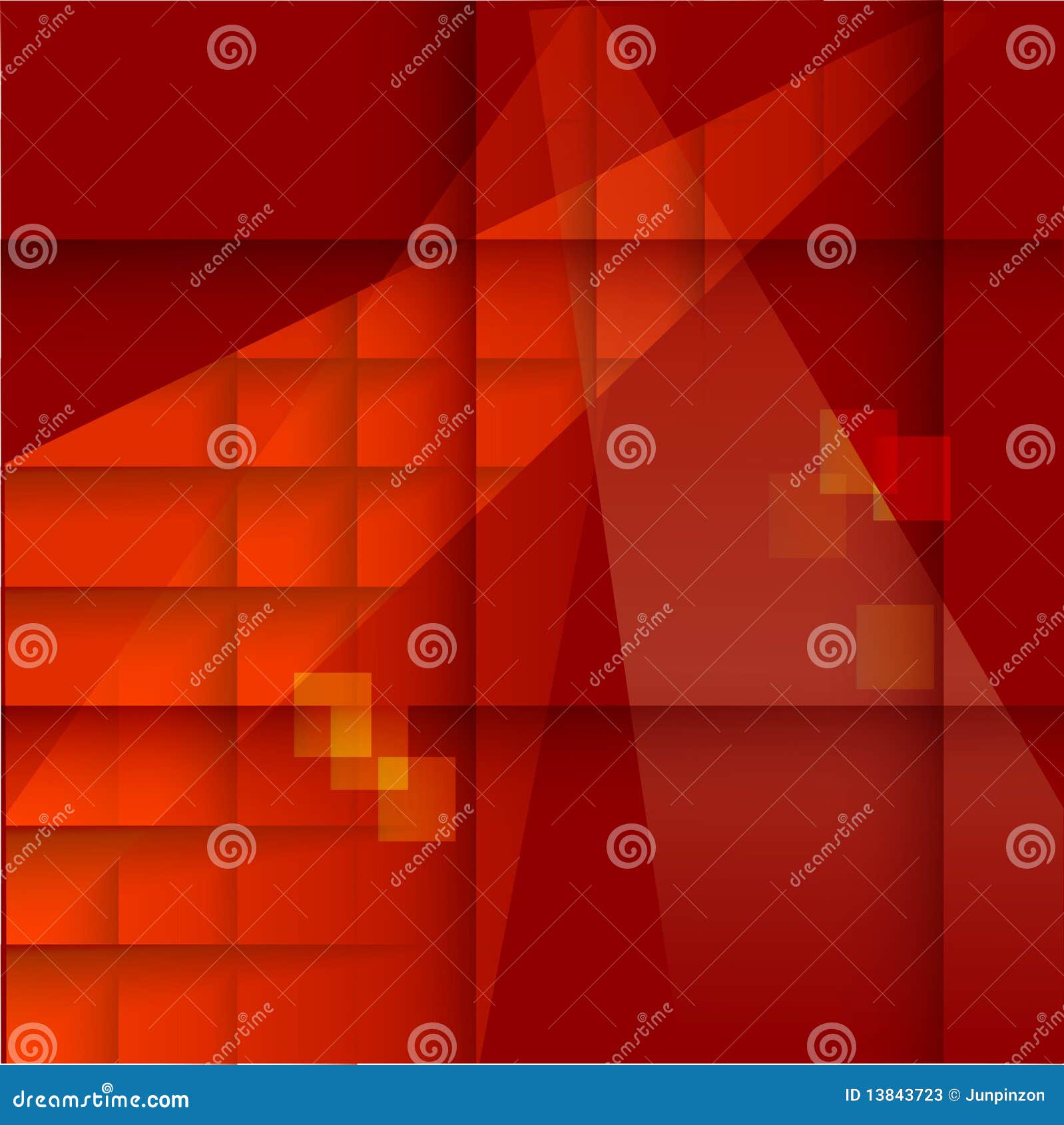 Red Blocks stock illustration. Illustration of shades - 13843723