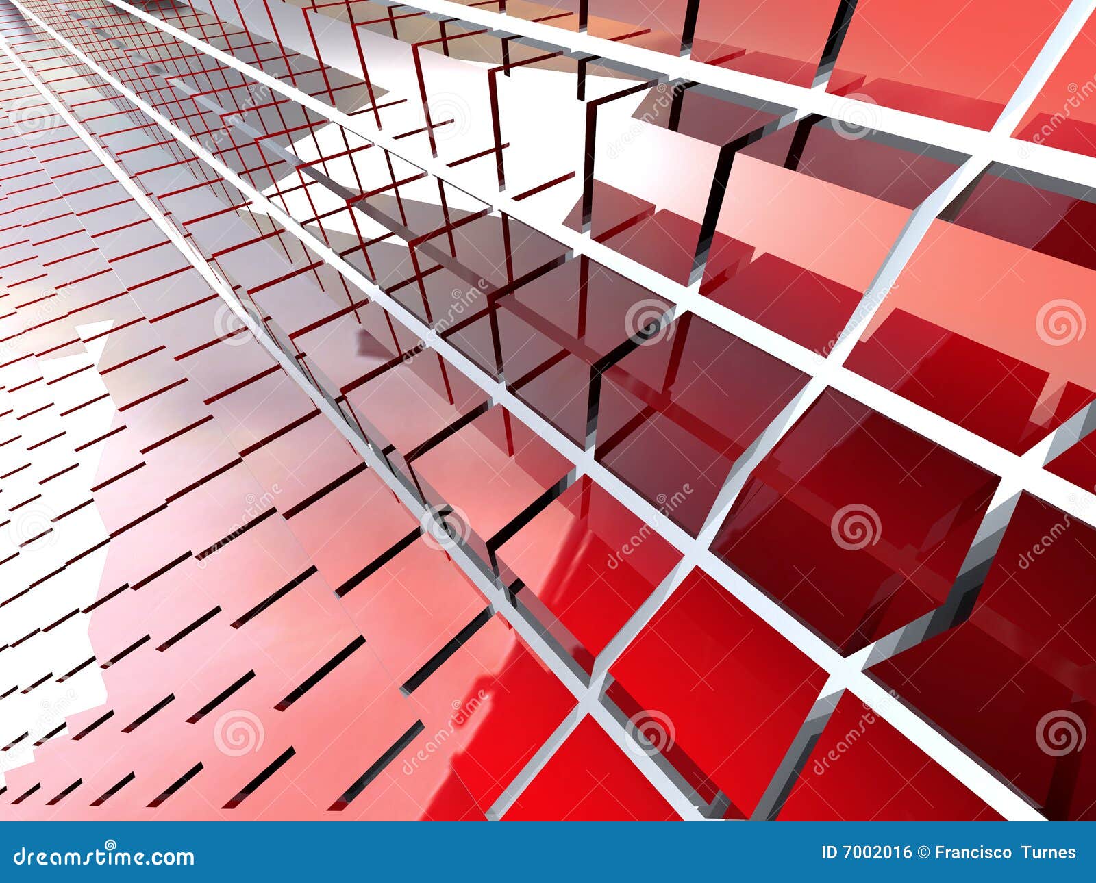 Red blocks stock illustration. Illustration of block, modern - 7002016