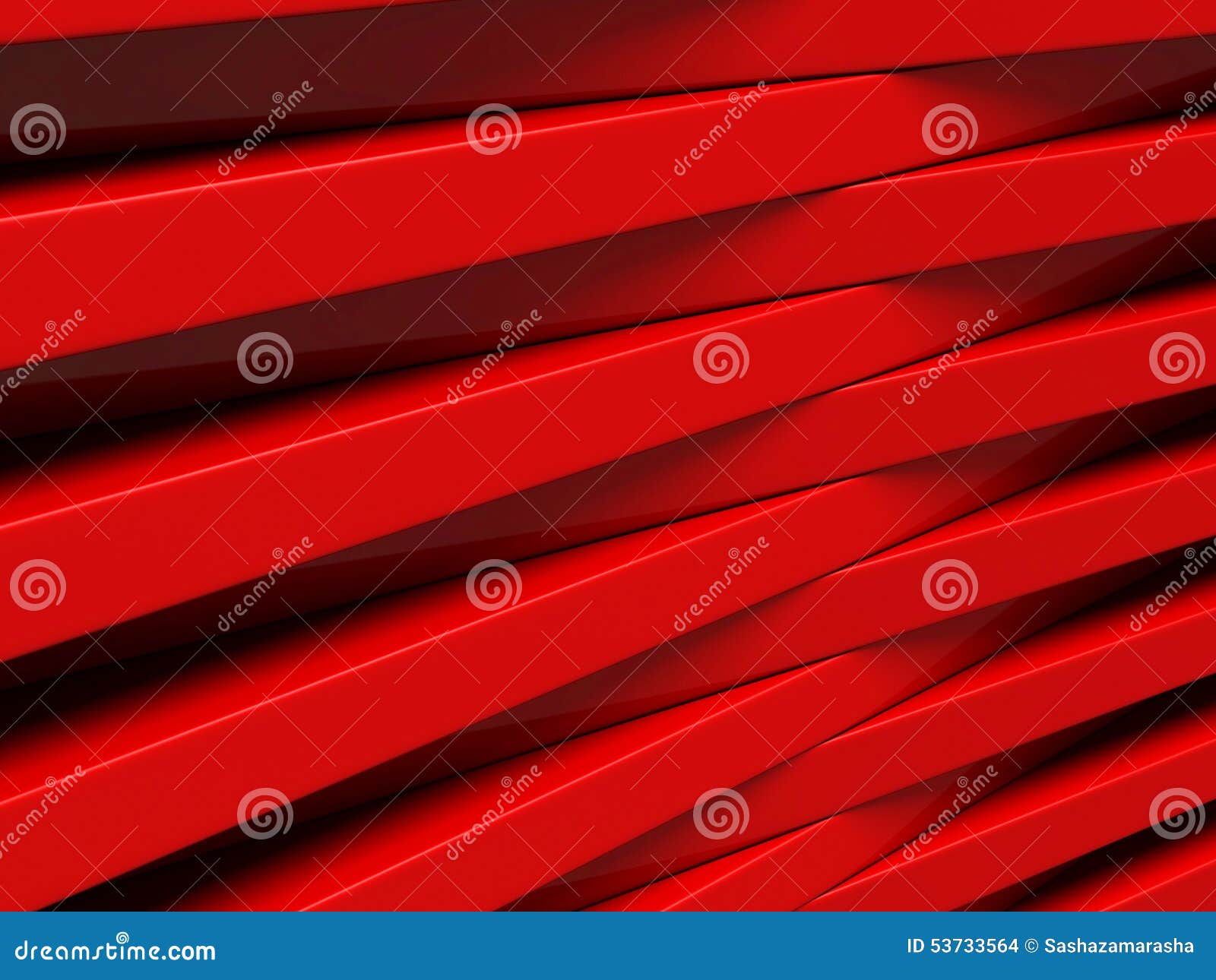 Red Blocks Abstract Geometric Futuristic Background Stock Illustration ...