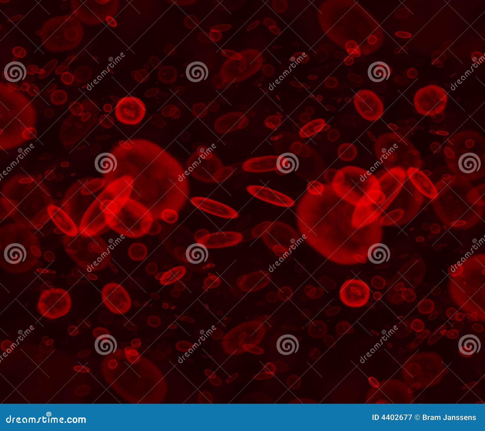 Grouping Of Blood Cells Forming A Clot Covered By A Protein Called ...