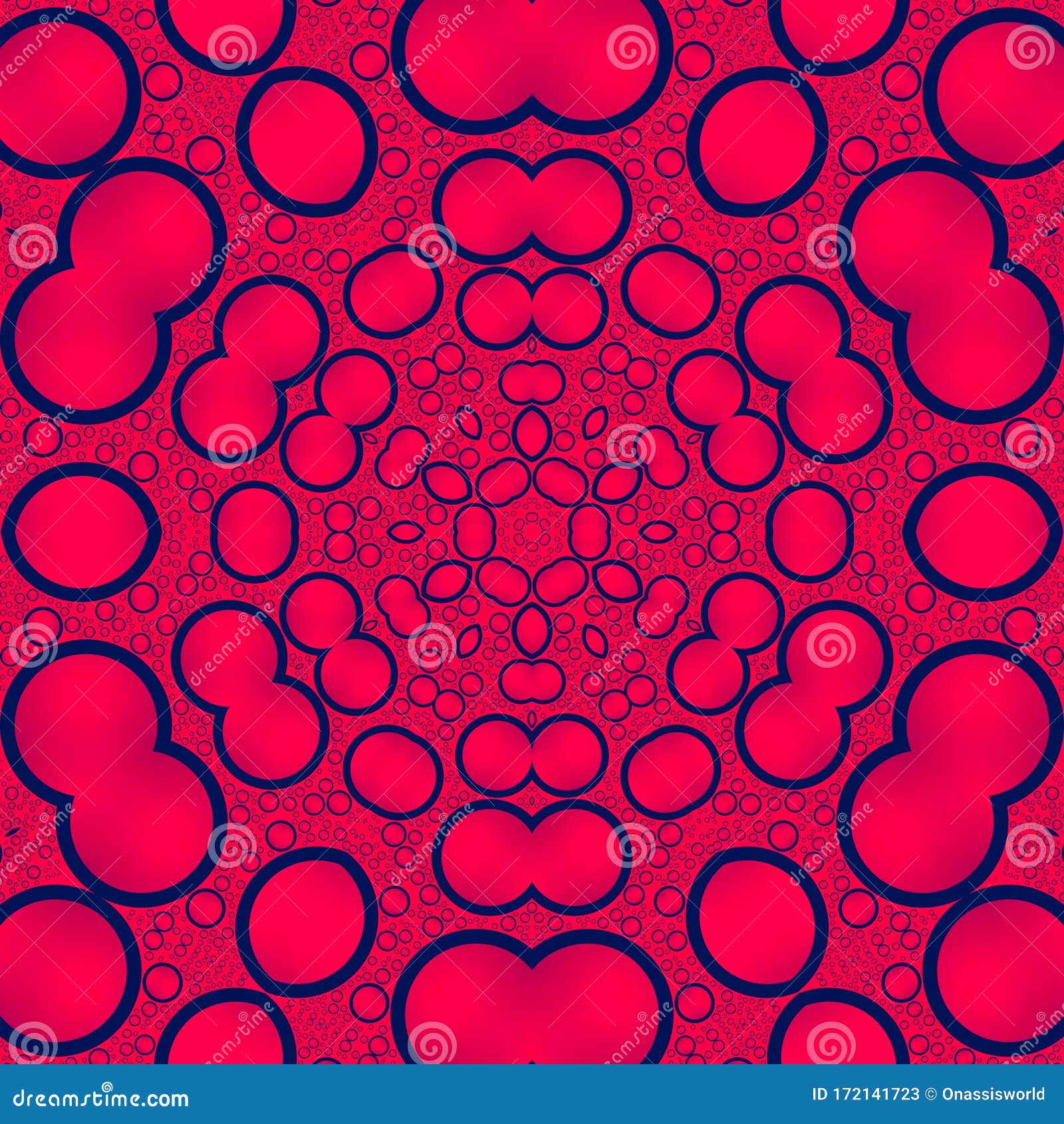 Red Blood Cells Abstract Art Background Stock Image - Image of cells ...