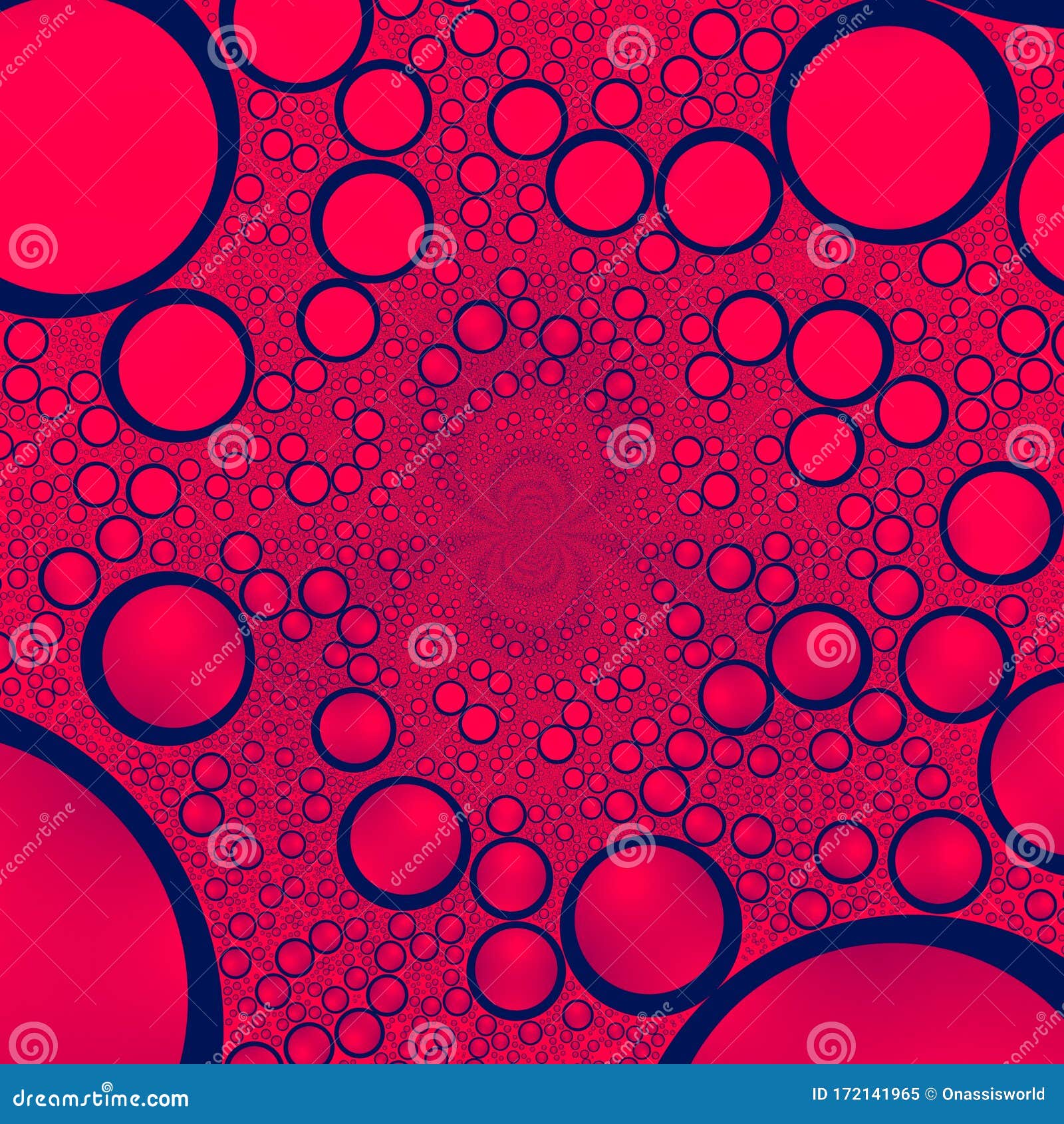 Red Blood Cells Abstract Art Background Stock Illustration ...