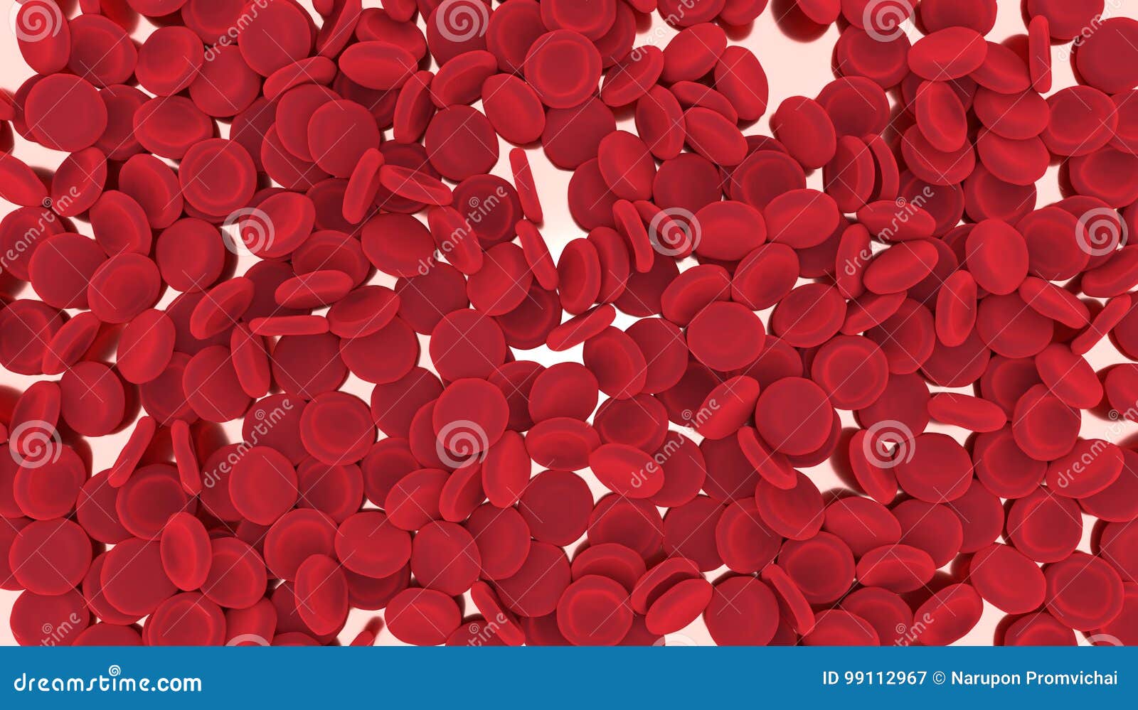 Red Blood Cells Background. Stock Illustration - Illustration of ...