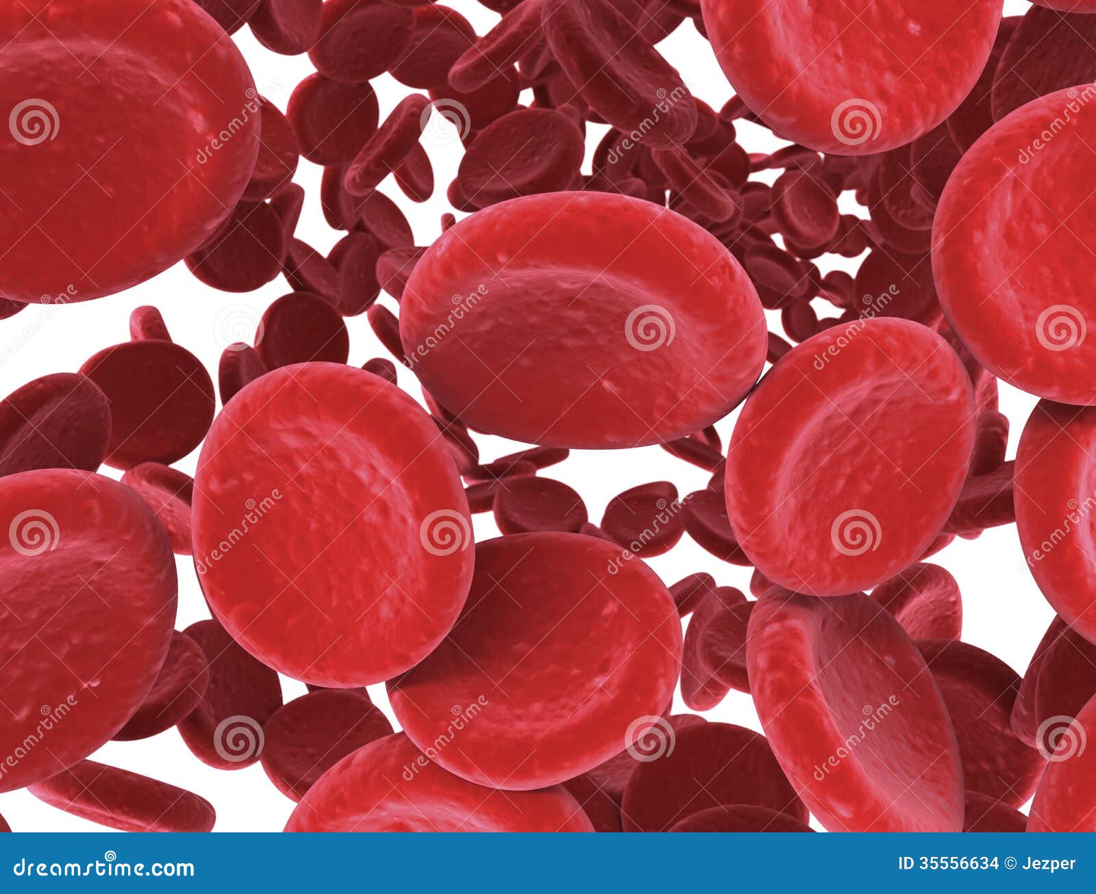 Red blood cells close up stock illustration. Illustration of bacteria ...