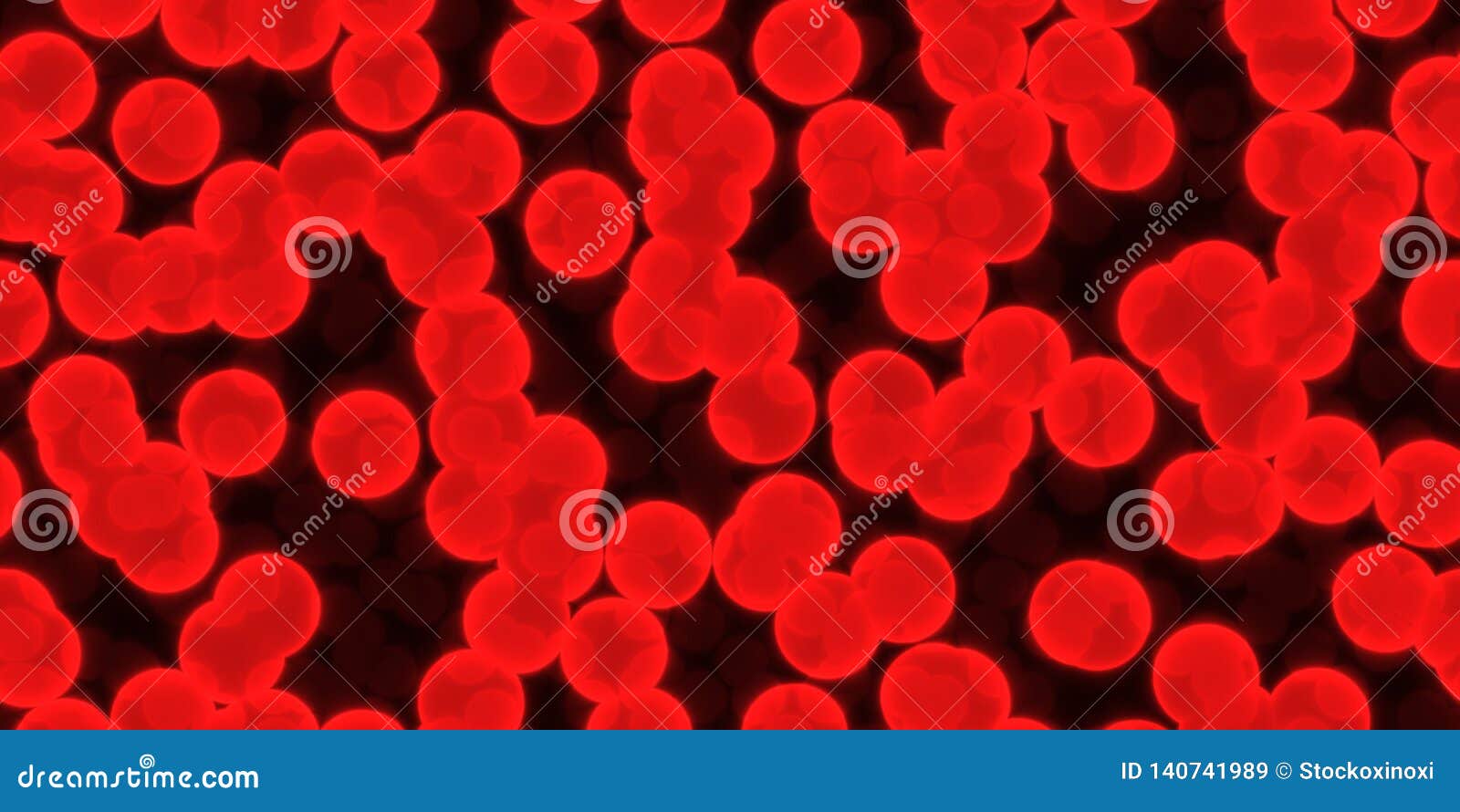 Red blood cells pattern stock illustration. Illustration of texture ...