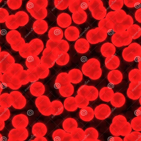 Red Blood Cells Pattern Seamless 3 Stock Illustration - Illustration of ...