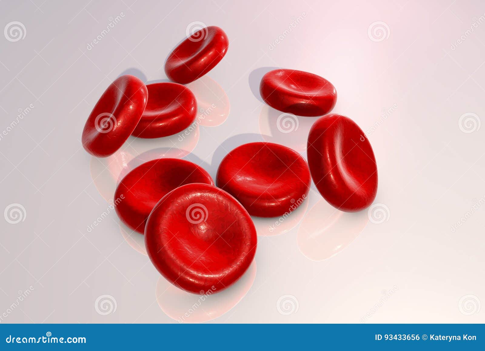 Red blood cells stock illustration. Illustration of medicine - 93433656