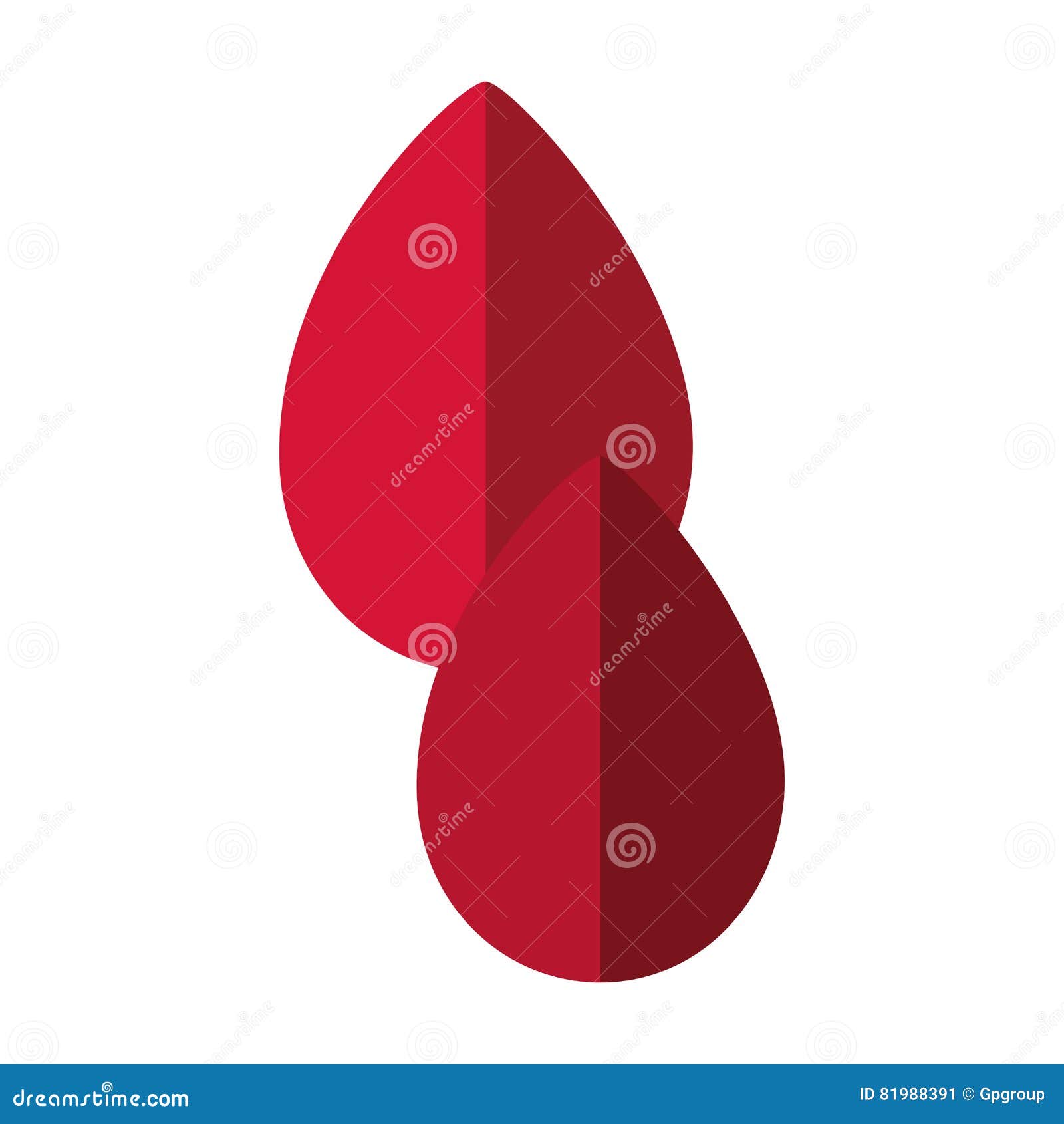 Red Blood Drops Icon Gradient Stock Illustrations – 18 Red Blood Drops ...
