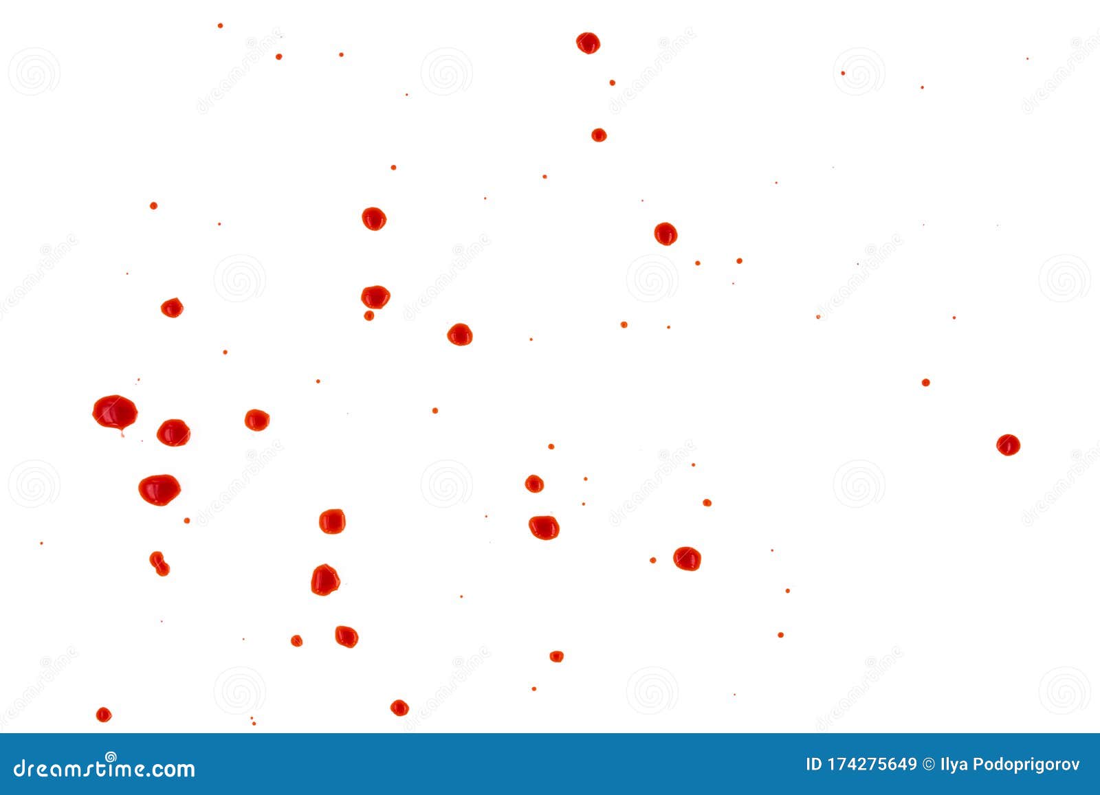 Red Blood Splattered on White Background, Texture Stock Image - Image ...