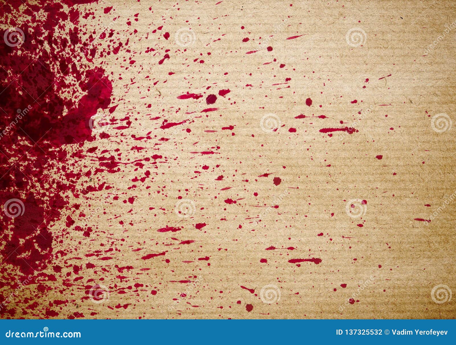 Blood Stains on a Old Paper Background Stock Photo - Image of color ...