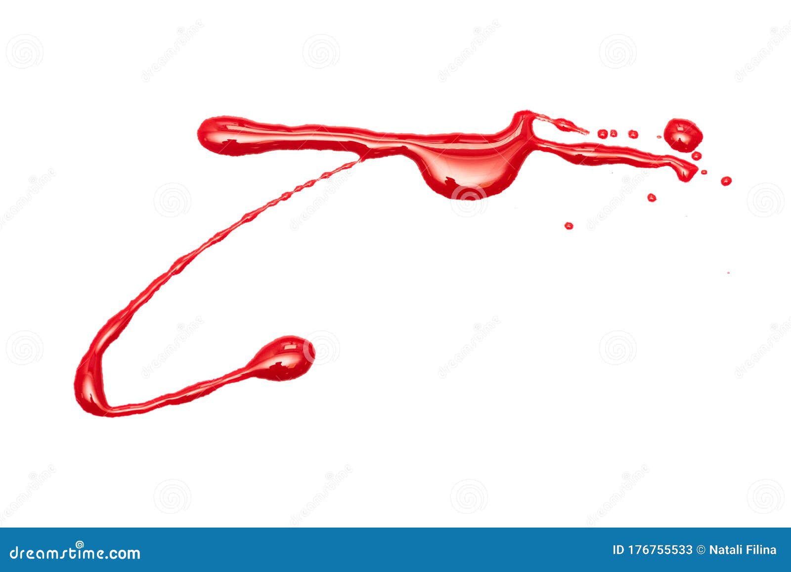 Red blots stock illustration. Illustration of splatter - 176755533