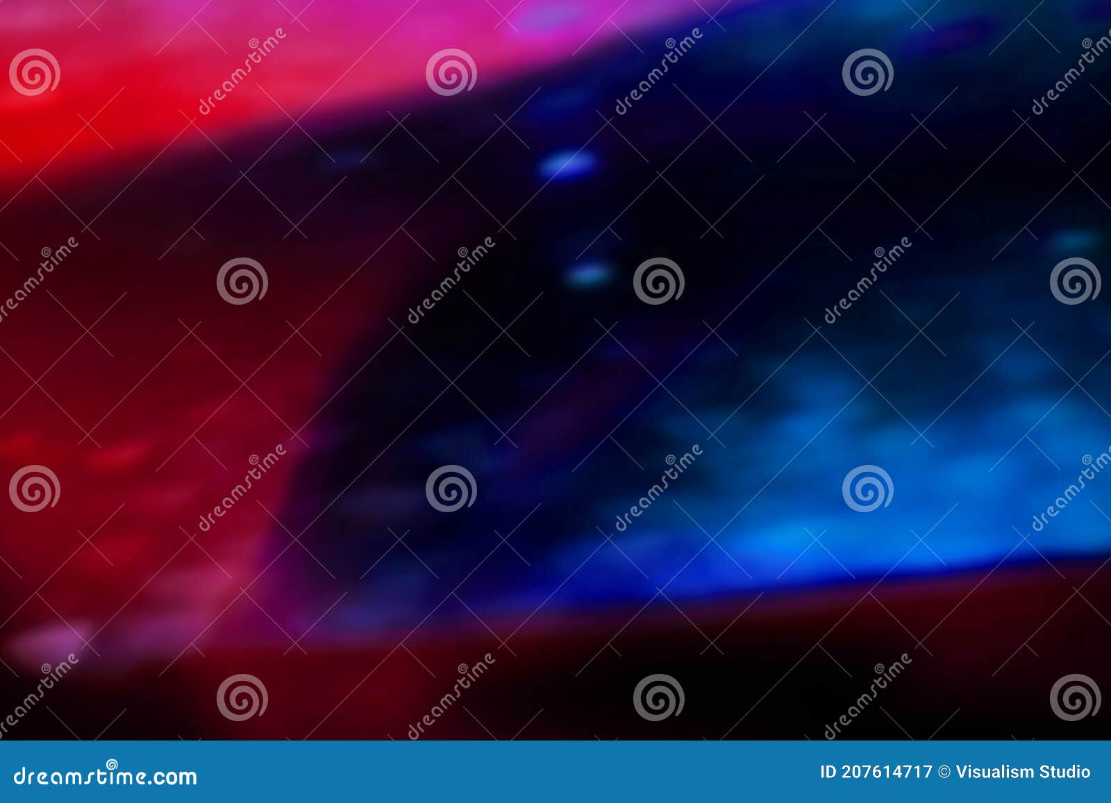 Red and Blue Abstract Blank Light Leaks Grained Shine Texture with ...