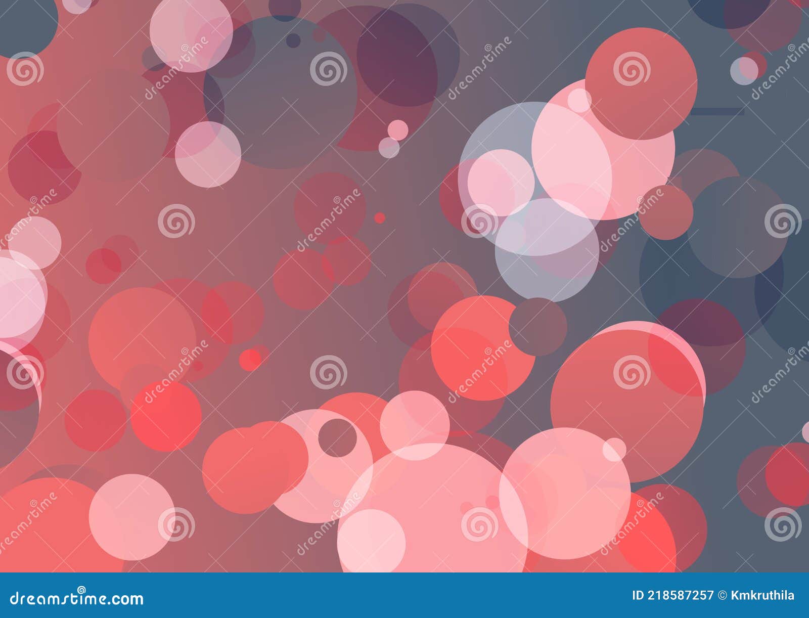 Red and Blue Abstract Circle Background Vector Art Stock Vector ...