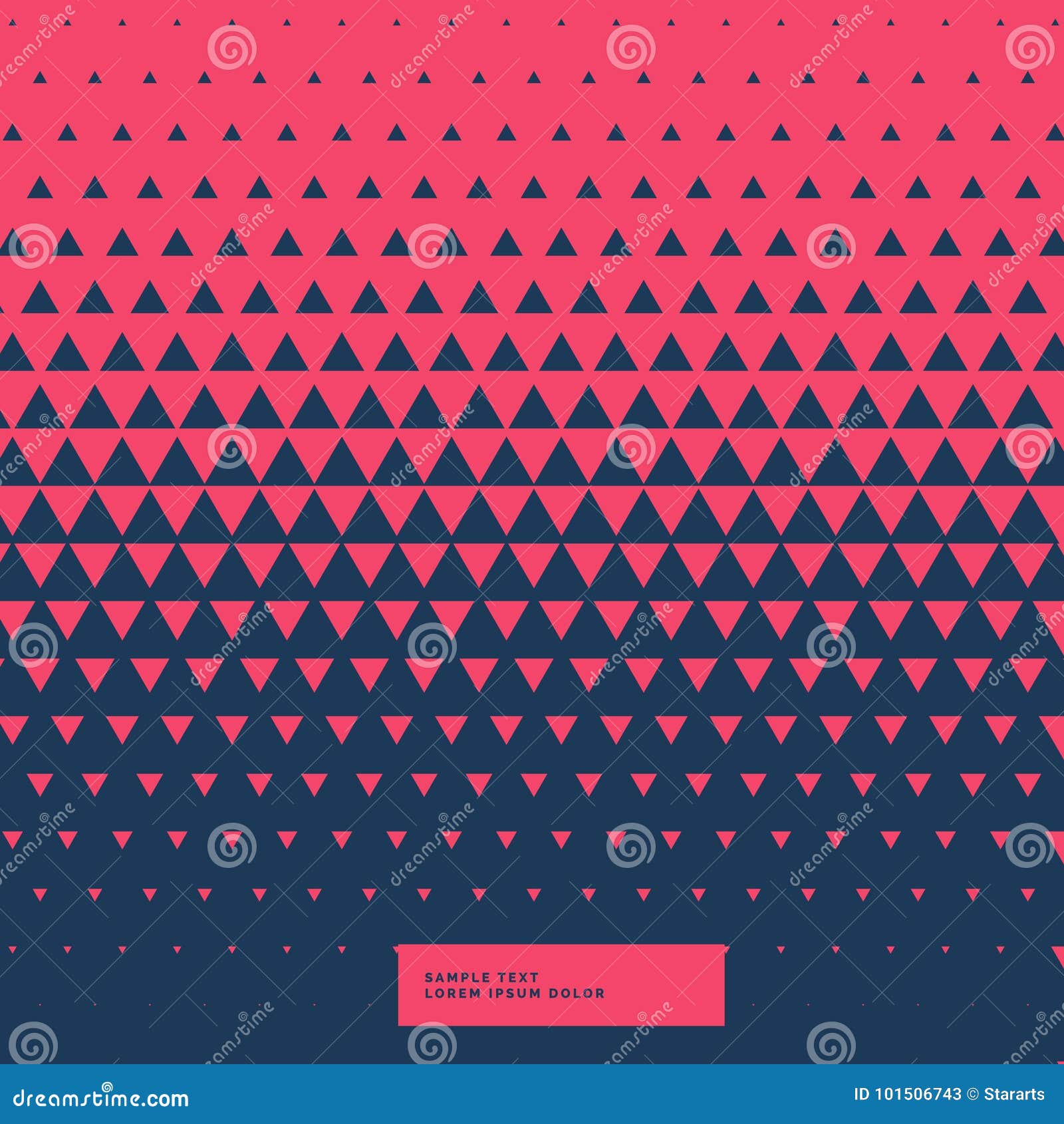 Red and Blue Abstract Triangle Background Stock Vector - Illustration ...