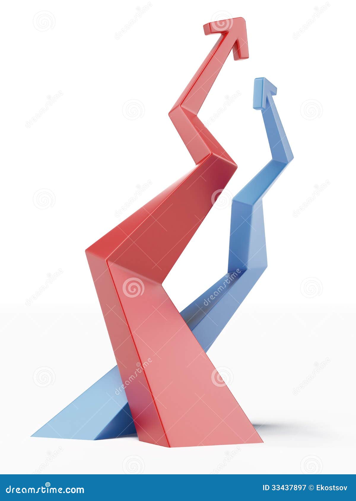 Ascending Arrows Royalty-Free Stock Image | CartoonDealer.com #12596524