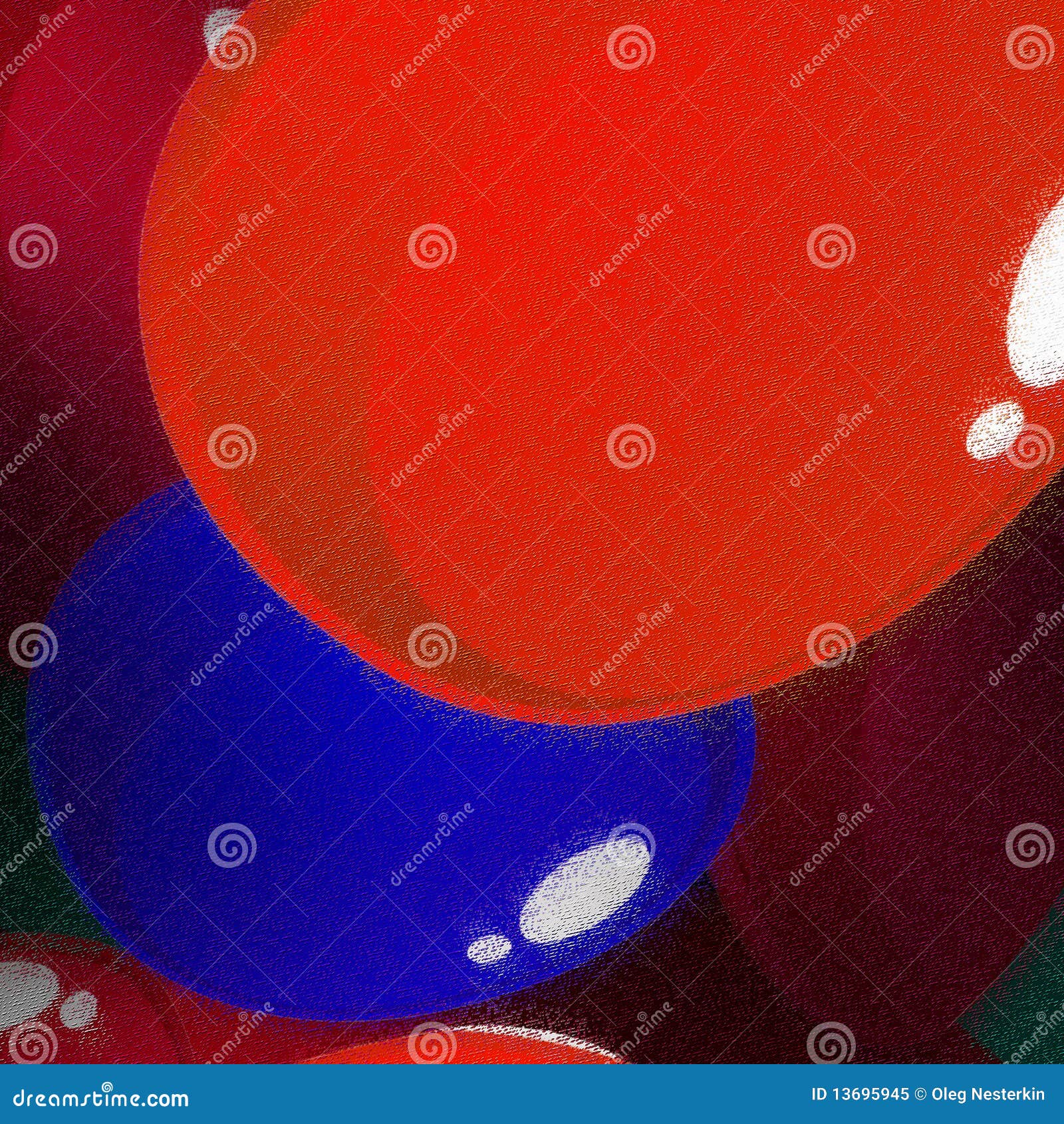 Red and blue balls stock illustration. Illustration of pattern - 13695945