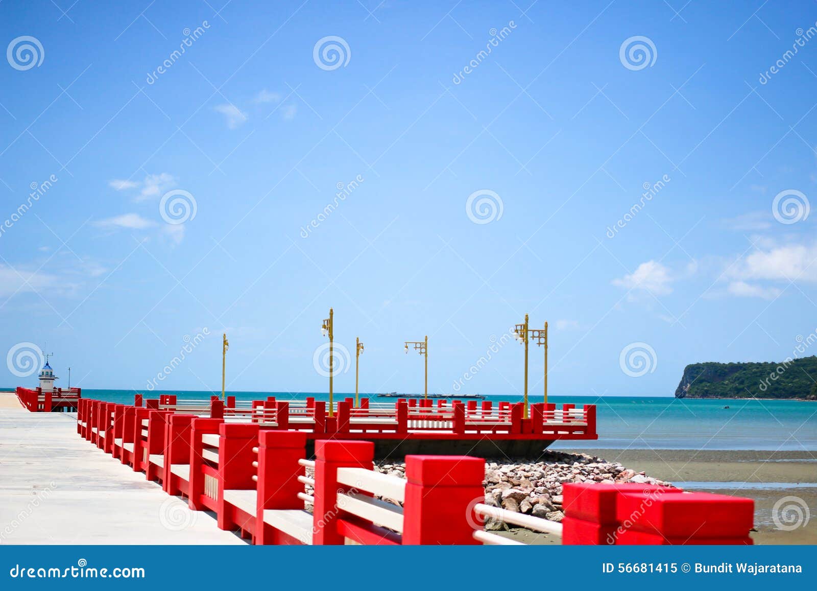 Red and blue on the beach stock image. Image of beach - 56681415