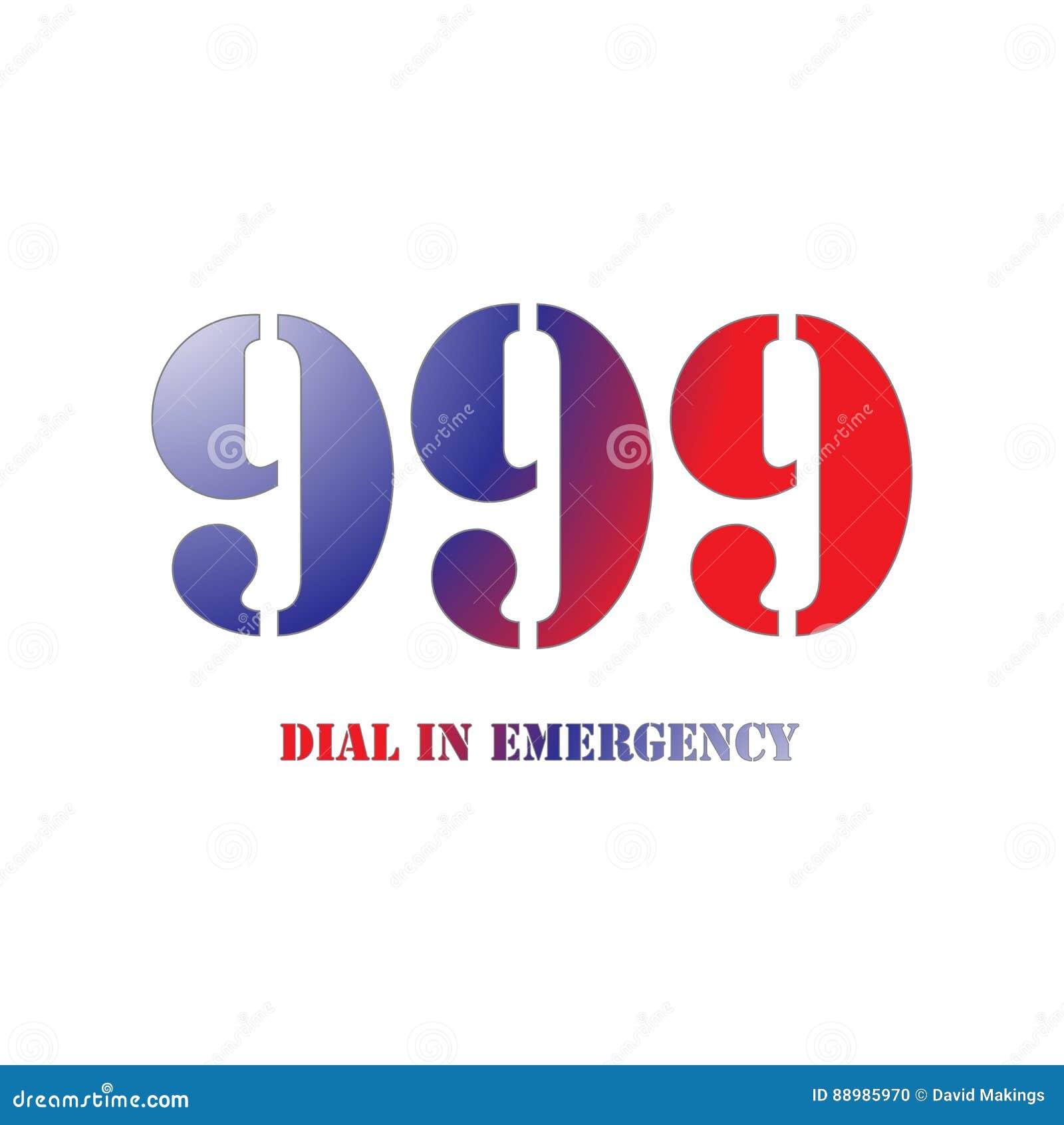 Red 999 Stock Illustrations – 118 Red 999 Stock Illustrations, Vectors ...