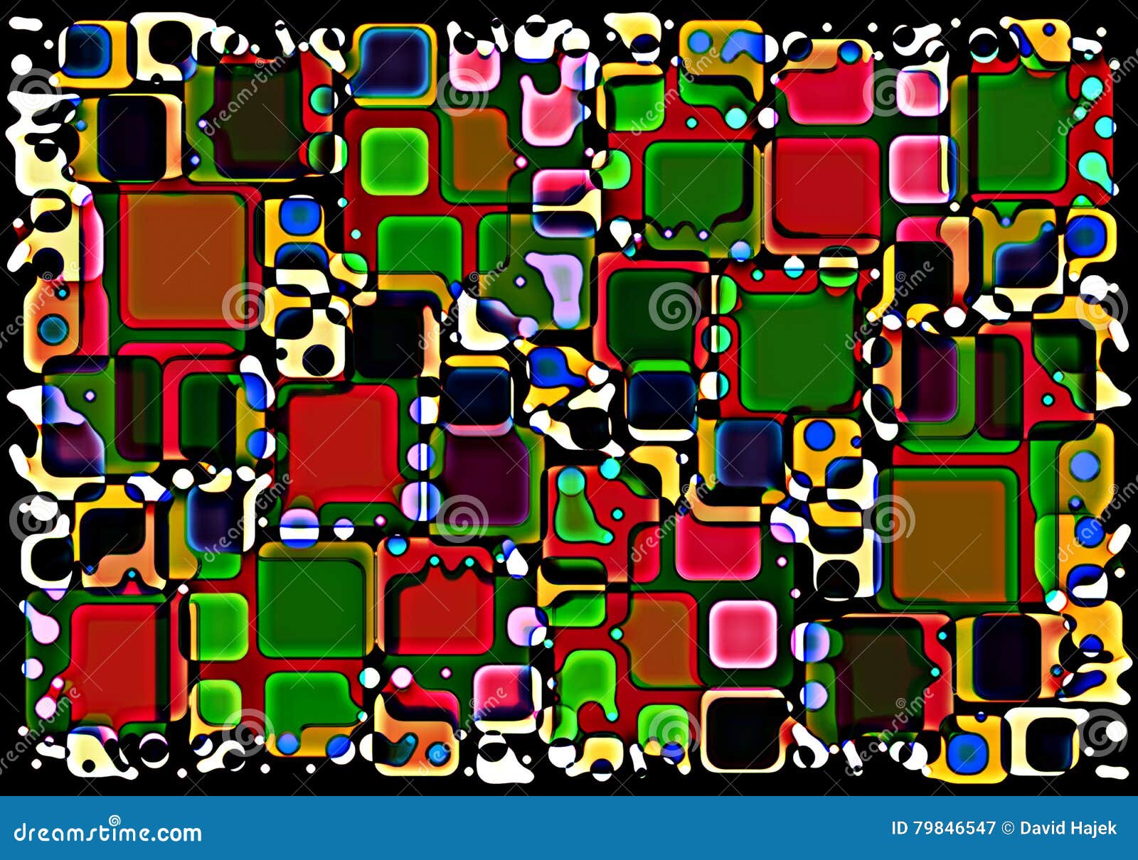 Red and Blue blocks stock illustration. Illustration of rectangles ...