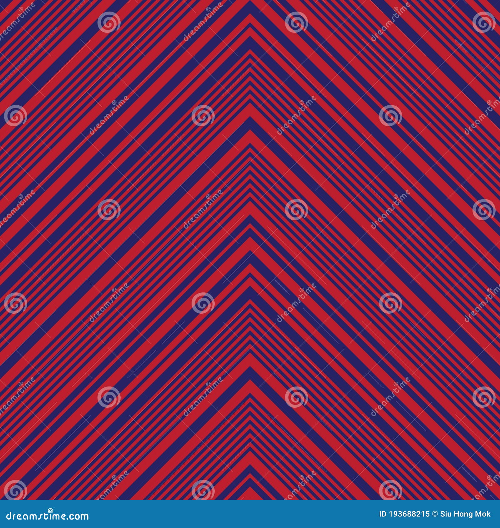 Red and Blue Chevron Diagonal Stripes Seamless Pattern Background Stock ...